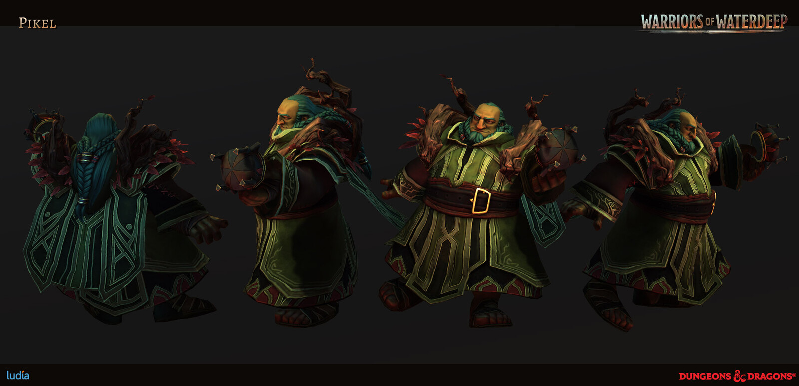 Gwen Houzelot - D&D: Warriors of Waterdeep - Pikel