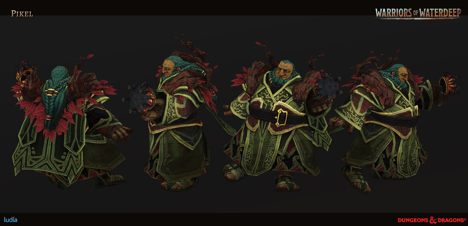 Gwen Houzelot - D&D: Warriors of Waterdeep - Pikel