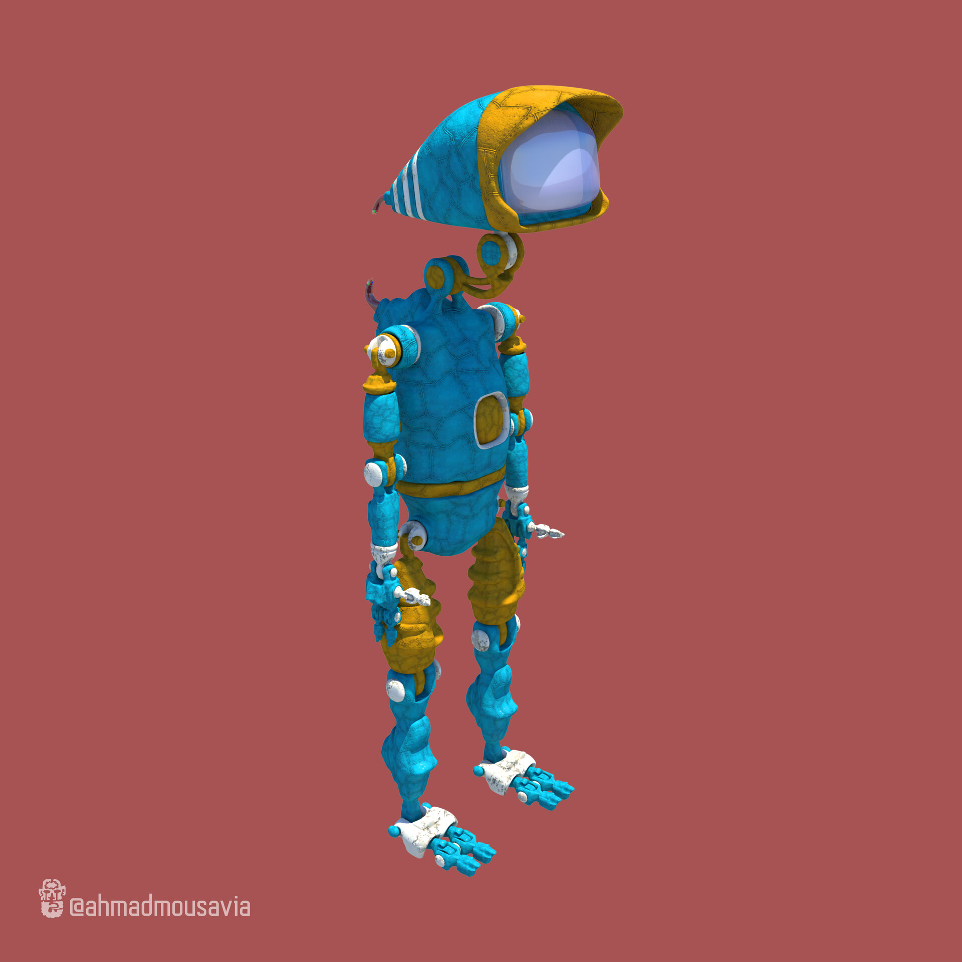 ArtStation - CRT robo