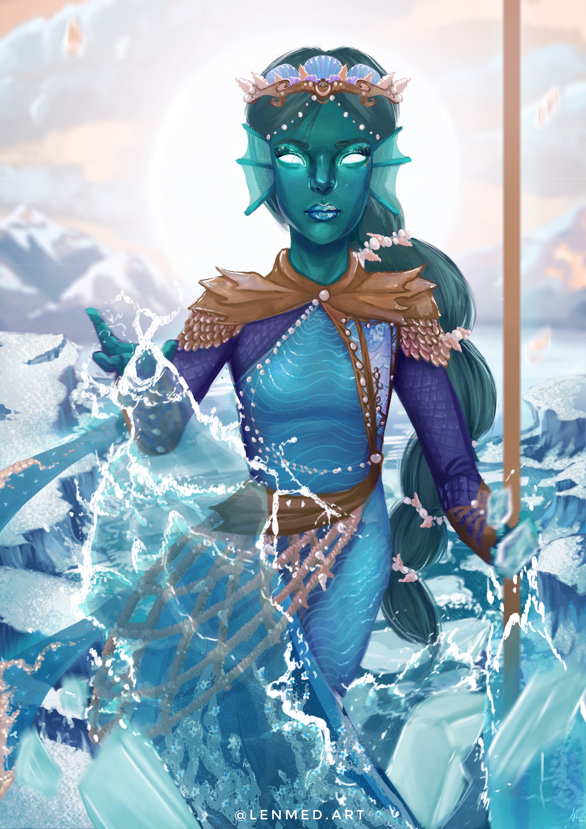 Len Medbury - Water Genasi Warlock