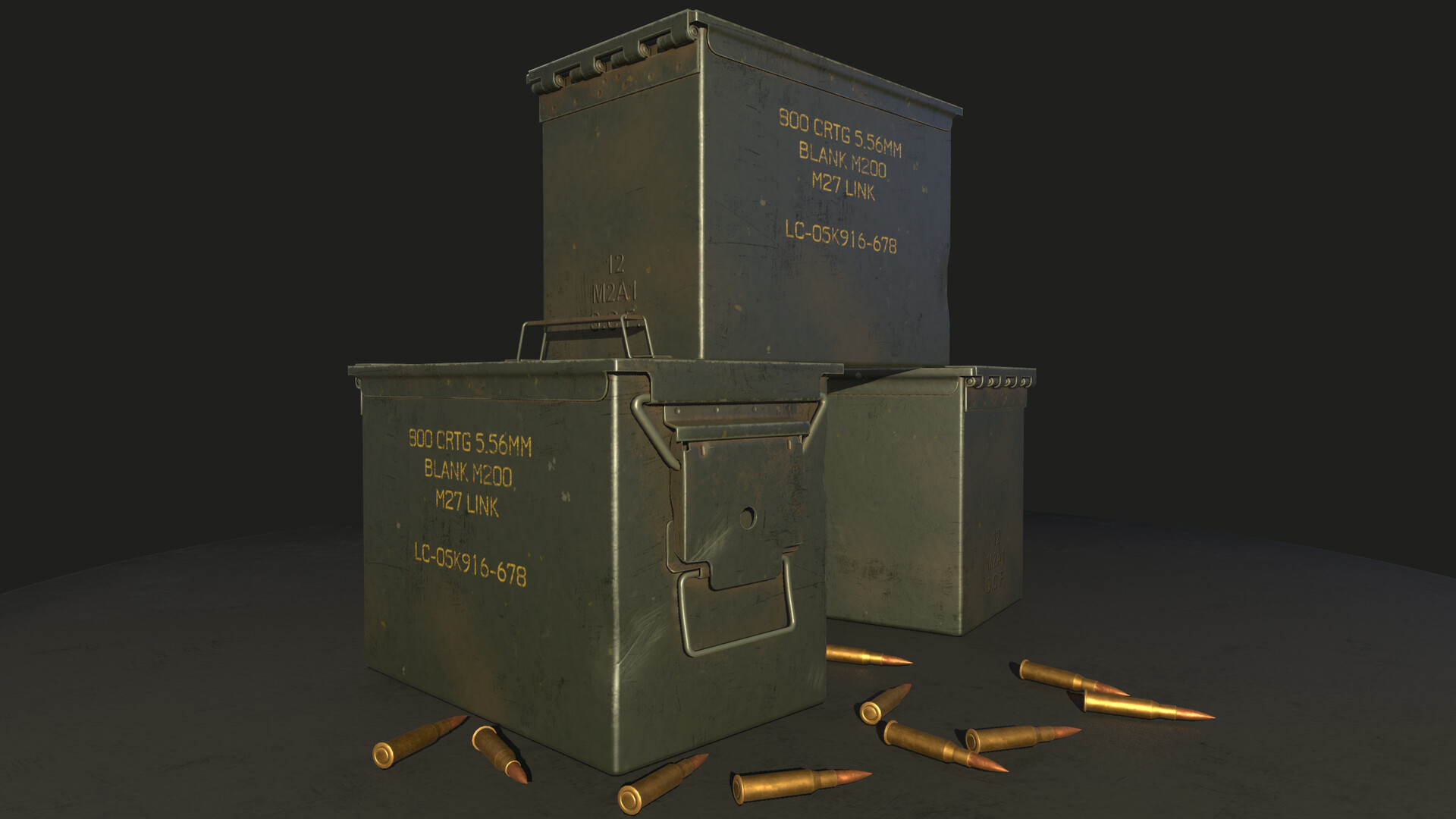 ArtStation - ammo crate