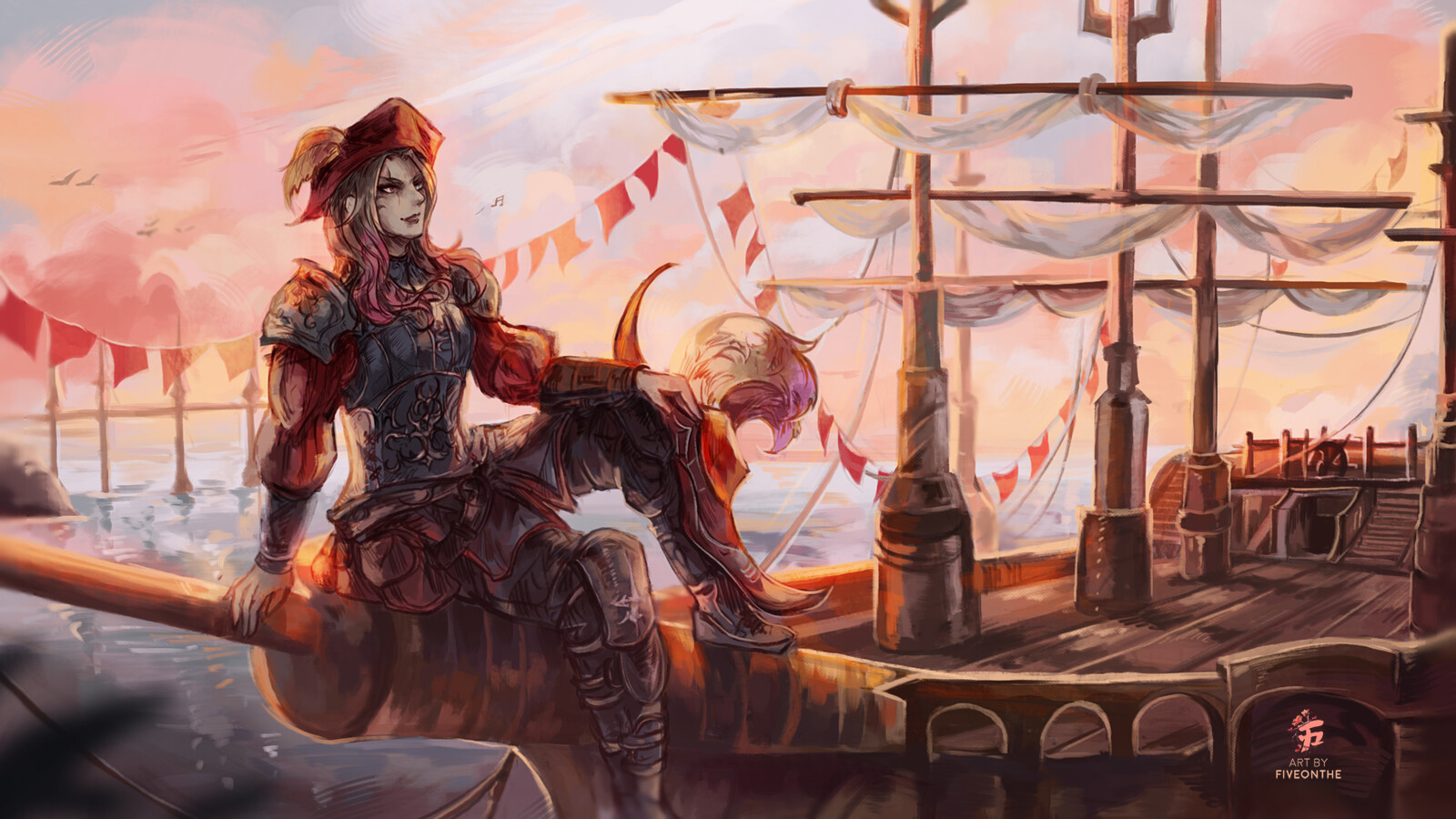 ArtStation - The Sea Wolf.