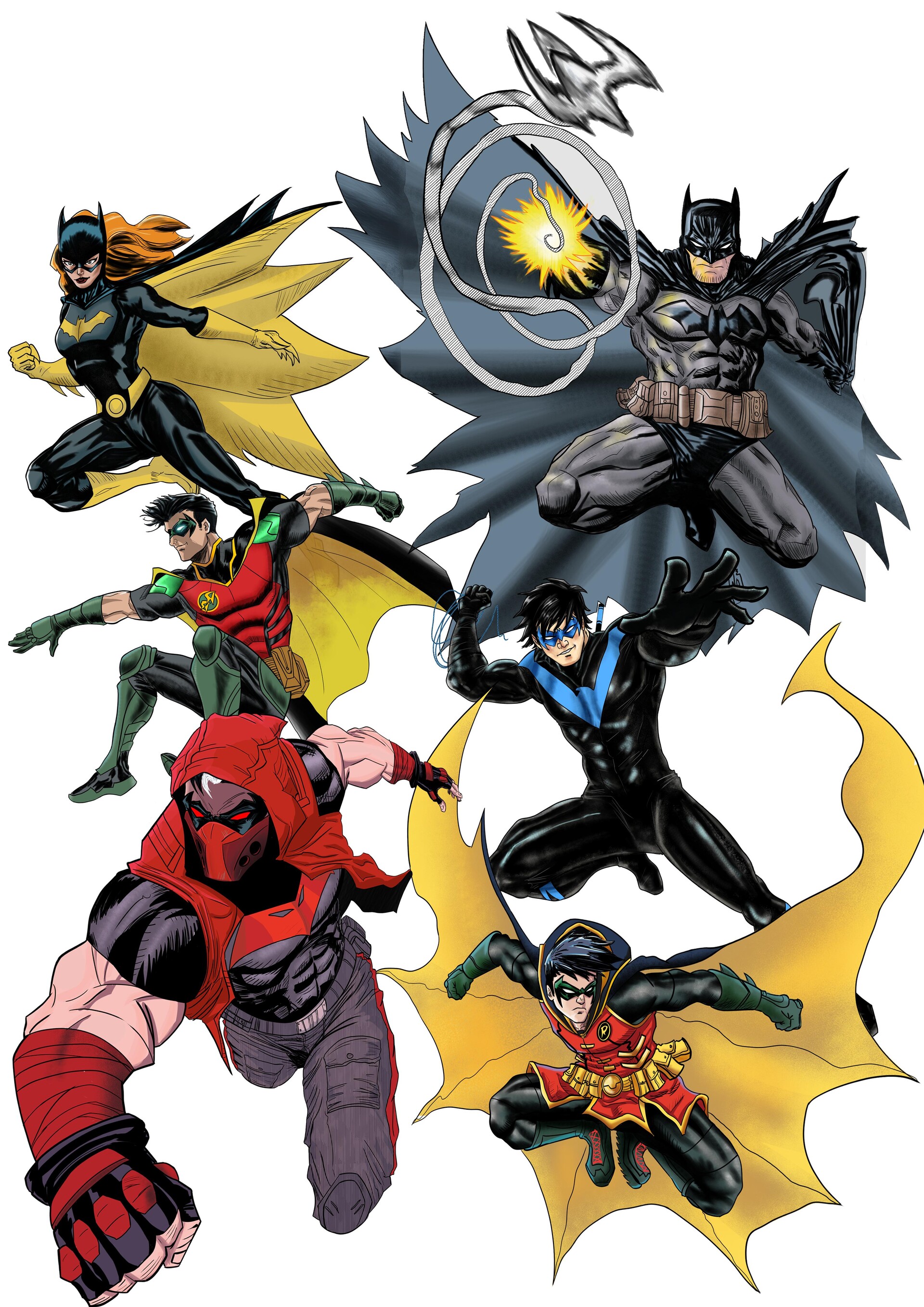 ArtStation - the bat family