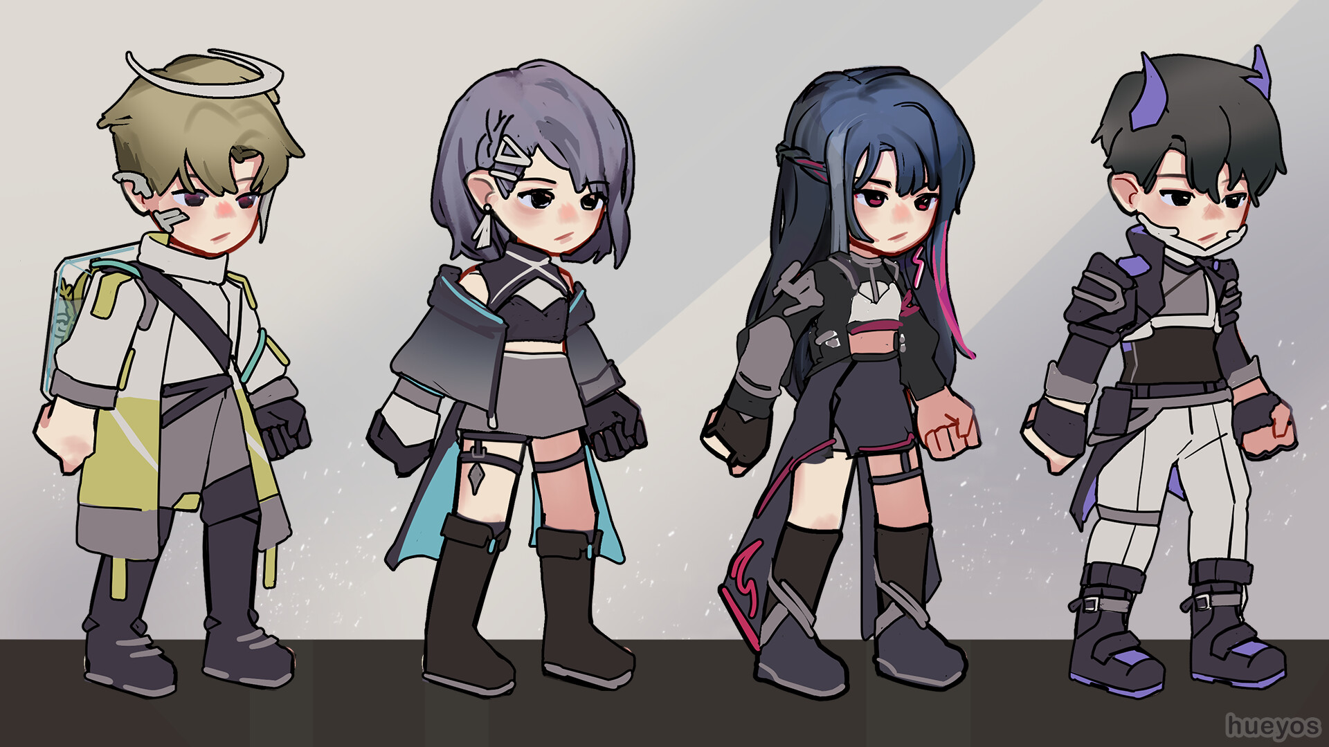 ArtStation - Sci-Fi RPG Character Sprites