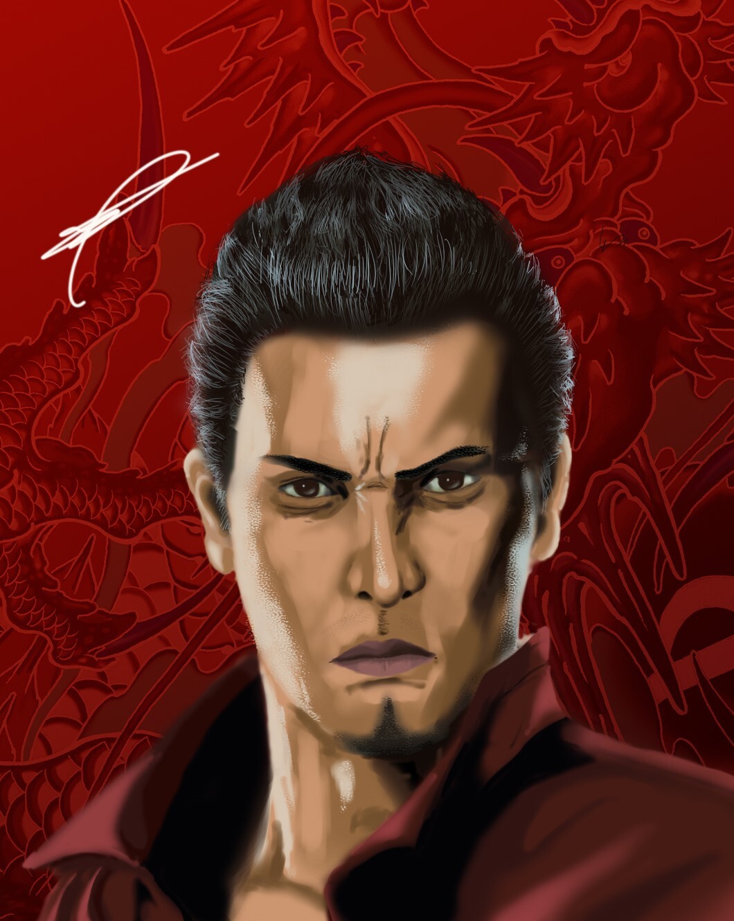 ArtStation - The Dragon of Dojima