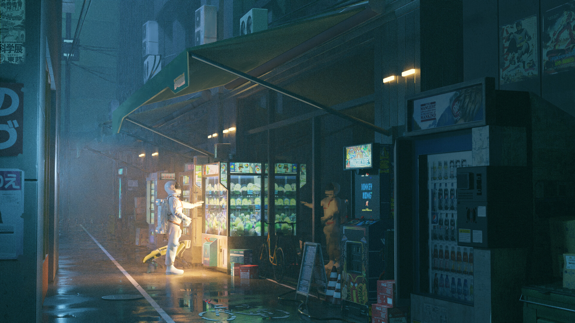 ArtStation - Sci-fi Vending Machine