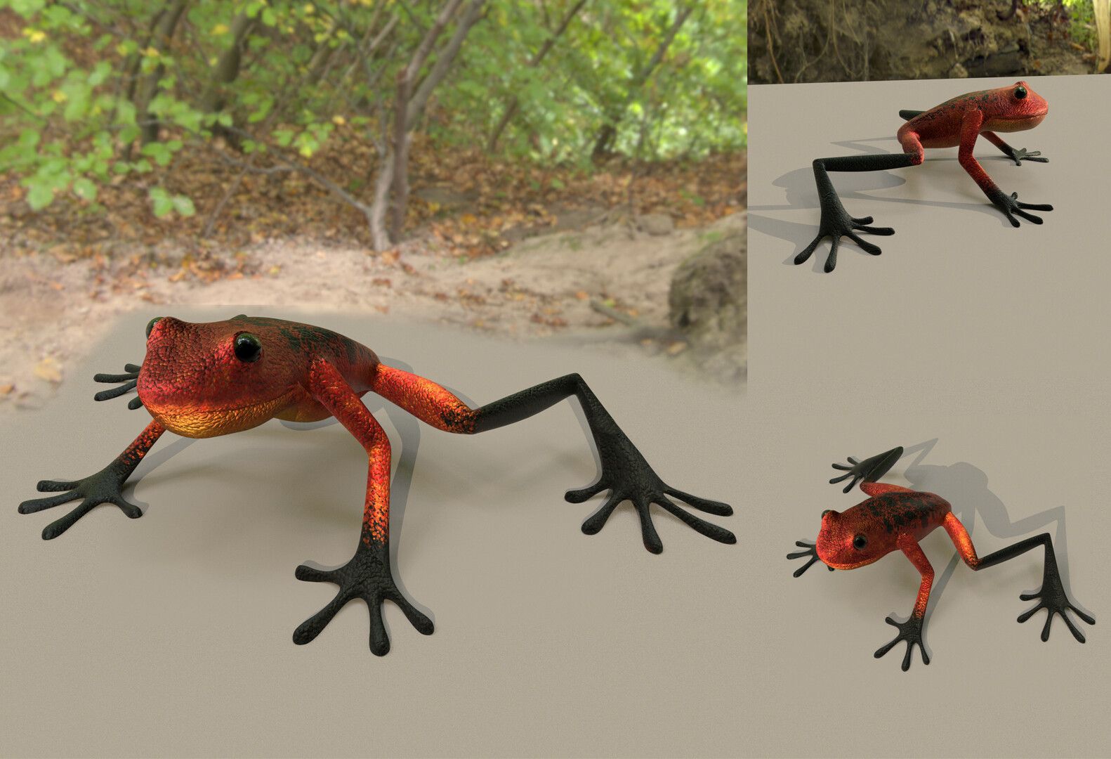 ArtStation - Fire Frog