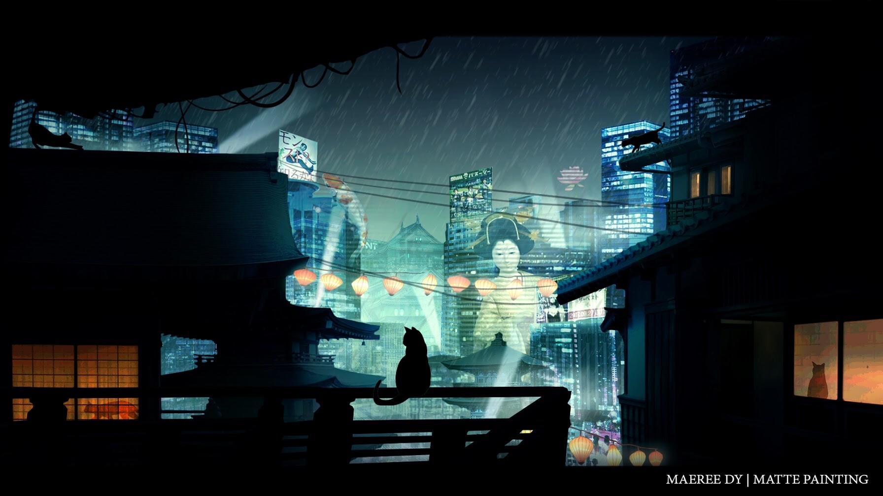ArtStation - Tokyo Cyberpunk