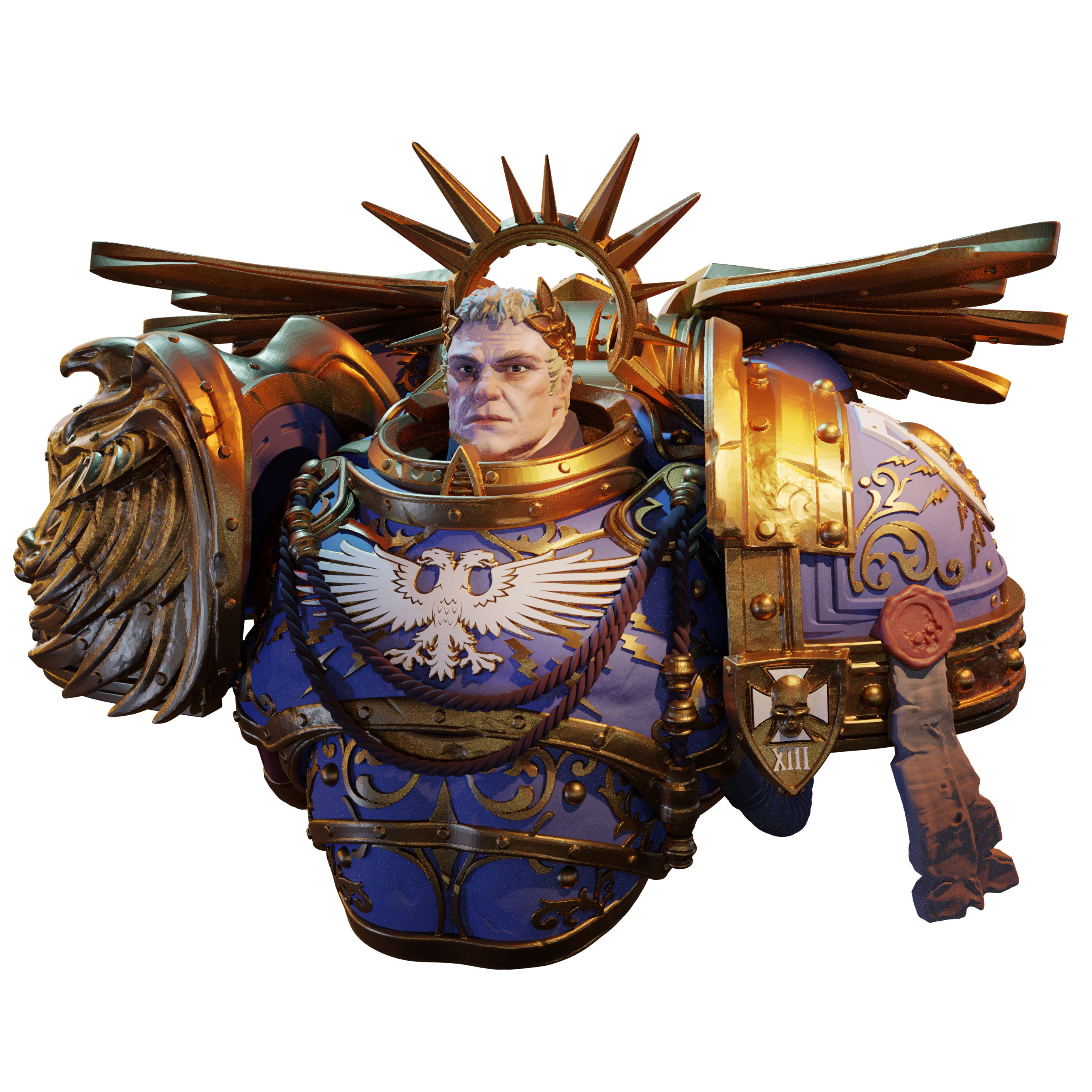 Roboute Guilliman by Alexei Konev : r/ImaginaryWarhammer