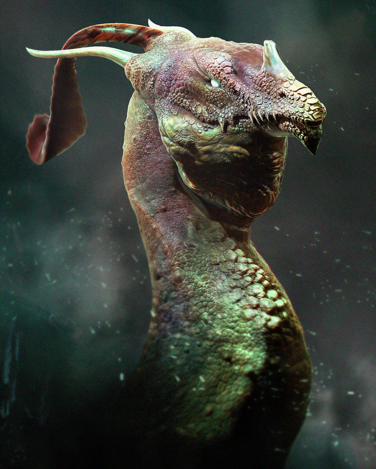 ArtStation - Cave dragon