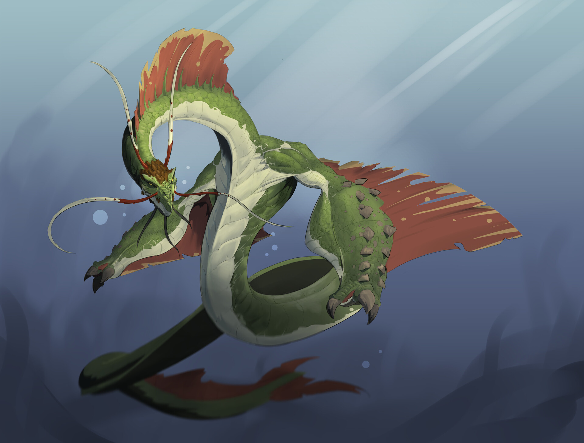 ArtStation - Sea Dragon
