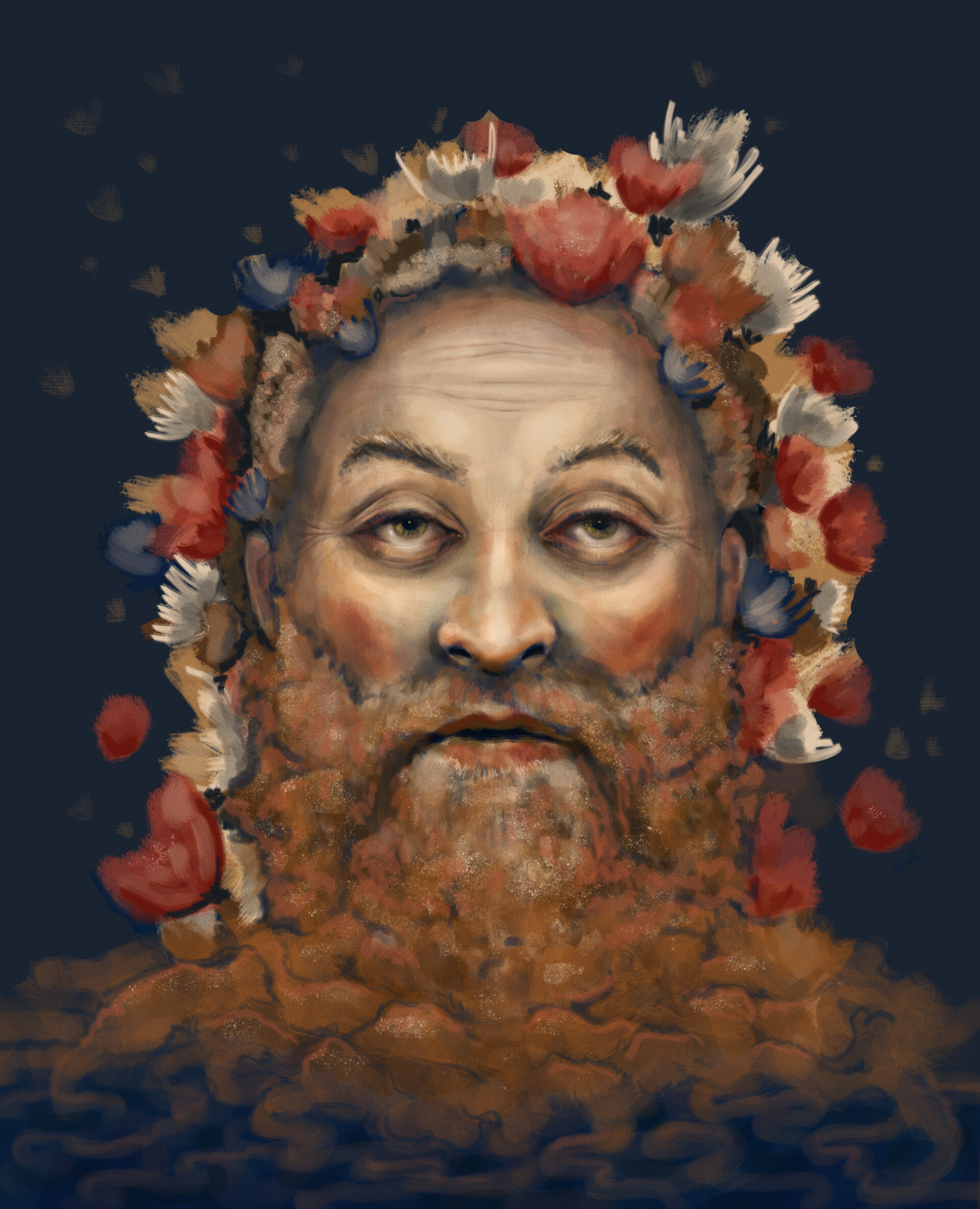 ArtStation - Bearded man portrait