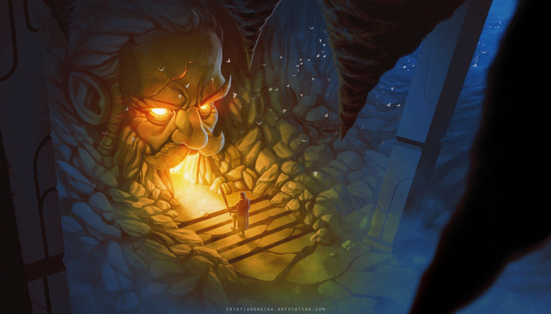 ArtStation - Dwarf's cave