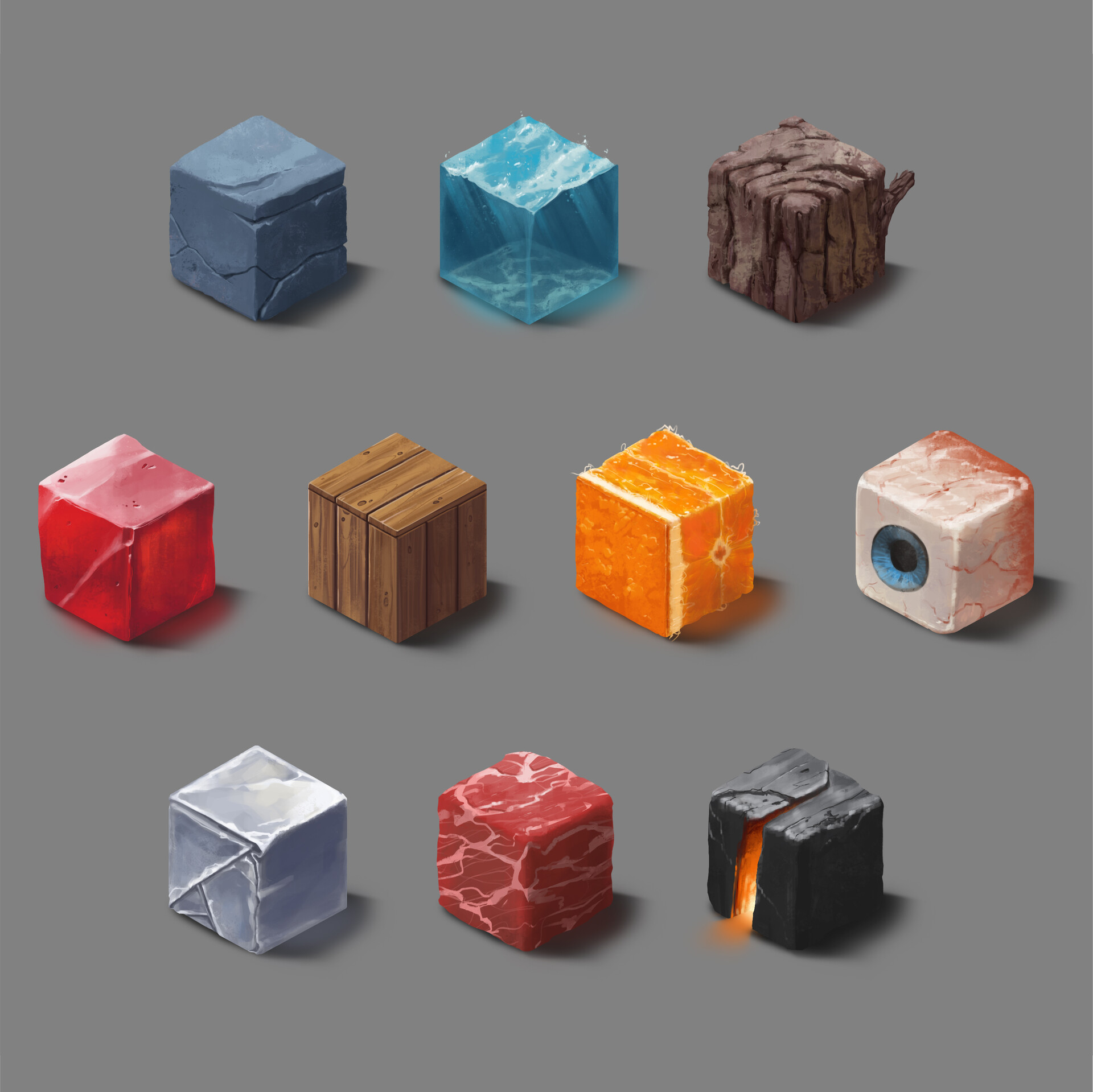 ArtStation - Texture studies