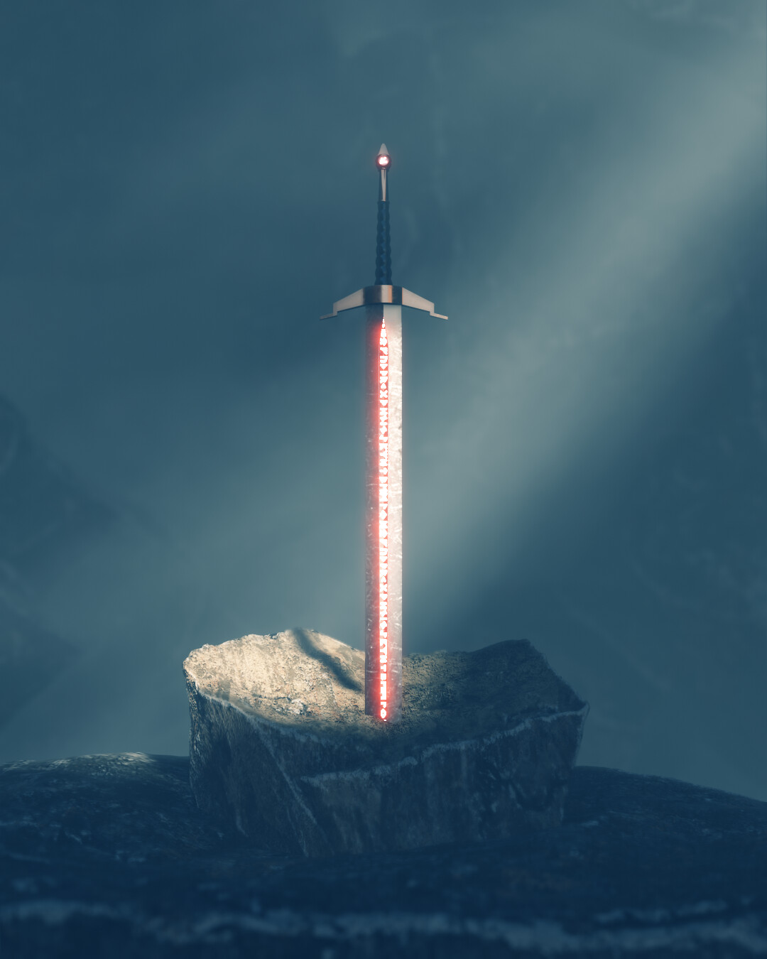 ArtStation - The Sword and The Stone