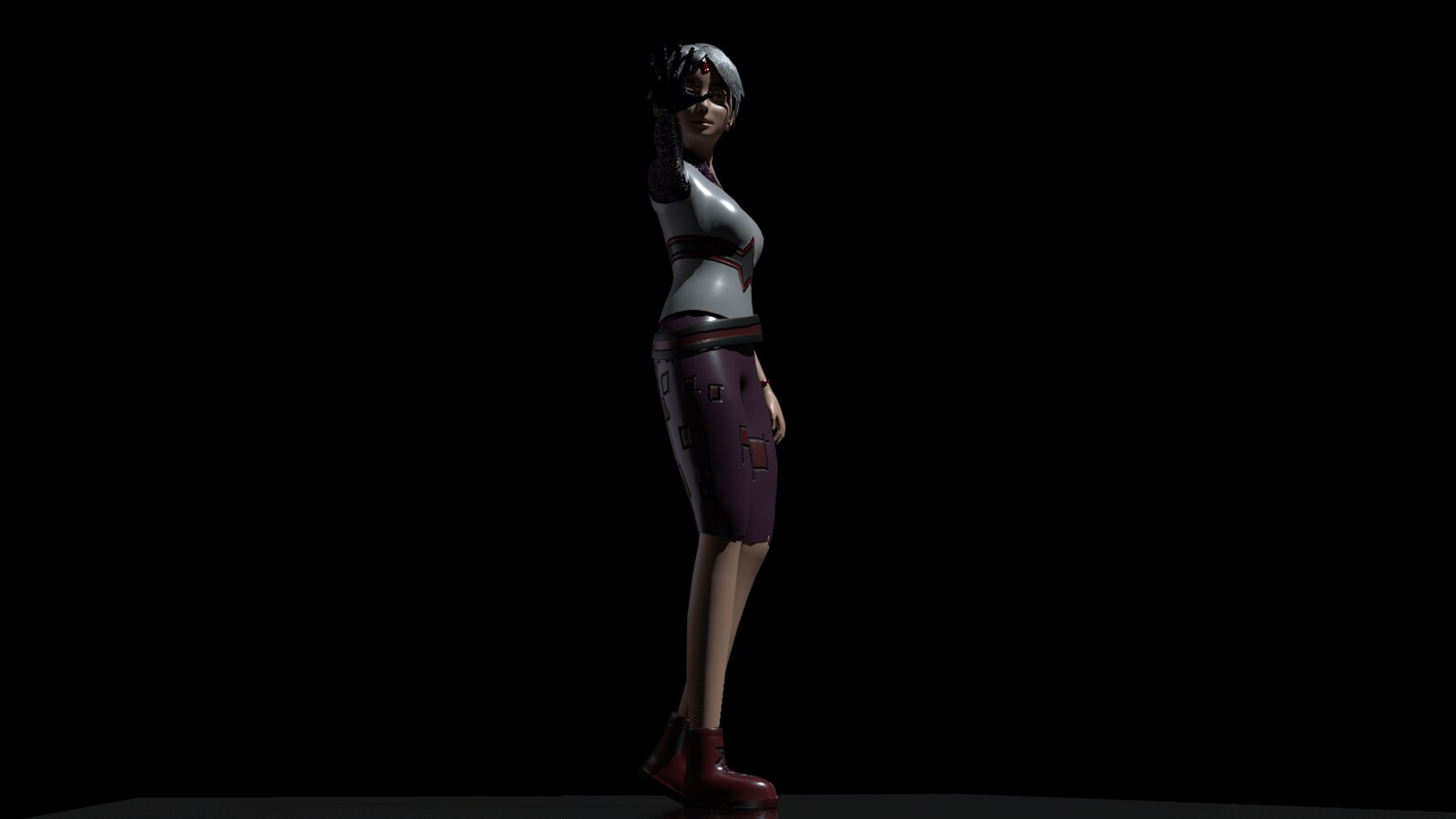 Ander Quintana - Deep Memories: Nora (Protagonist) Textures with Lighting