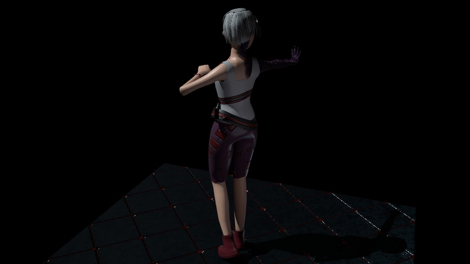 Ander Quintana - Deep Memories: Nora (Protagonist) Textures with Lighting