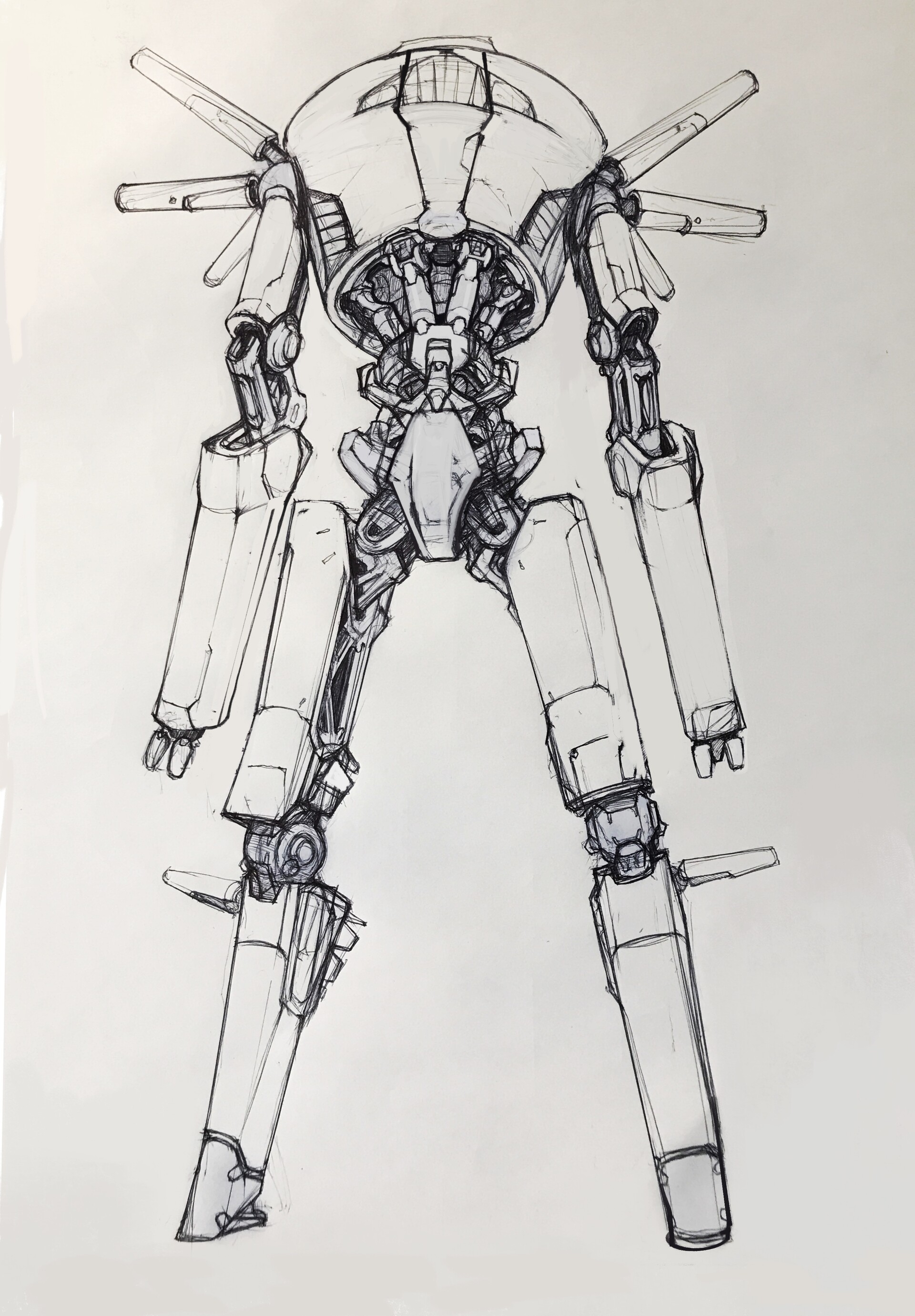 ArtStation - Sketch robot