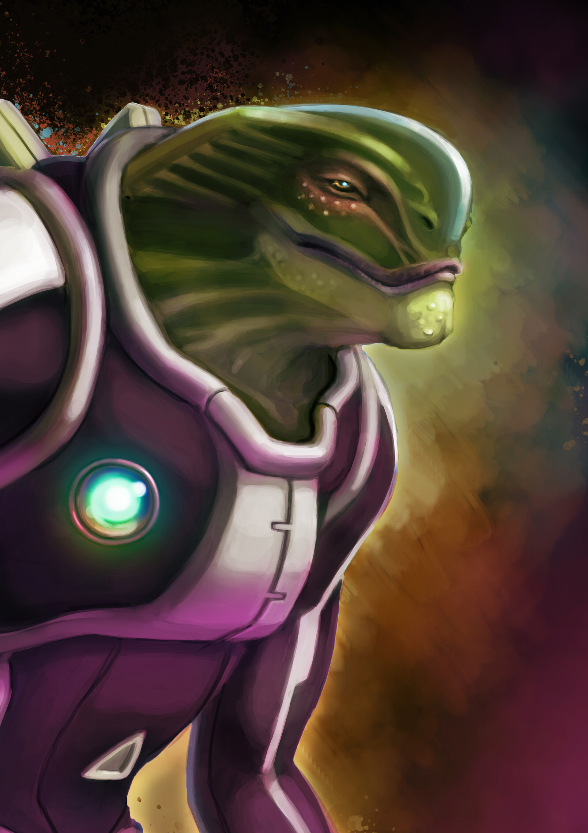 ArtStation - Lizard Alien