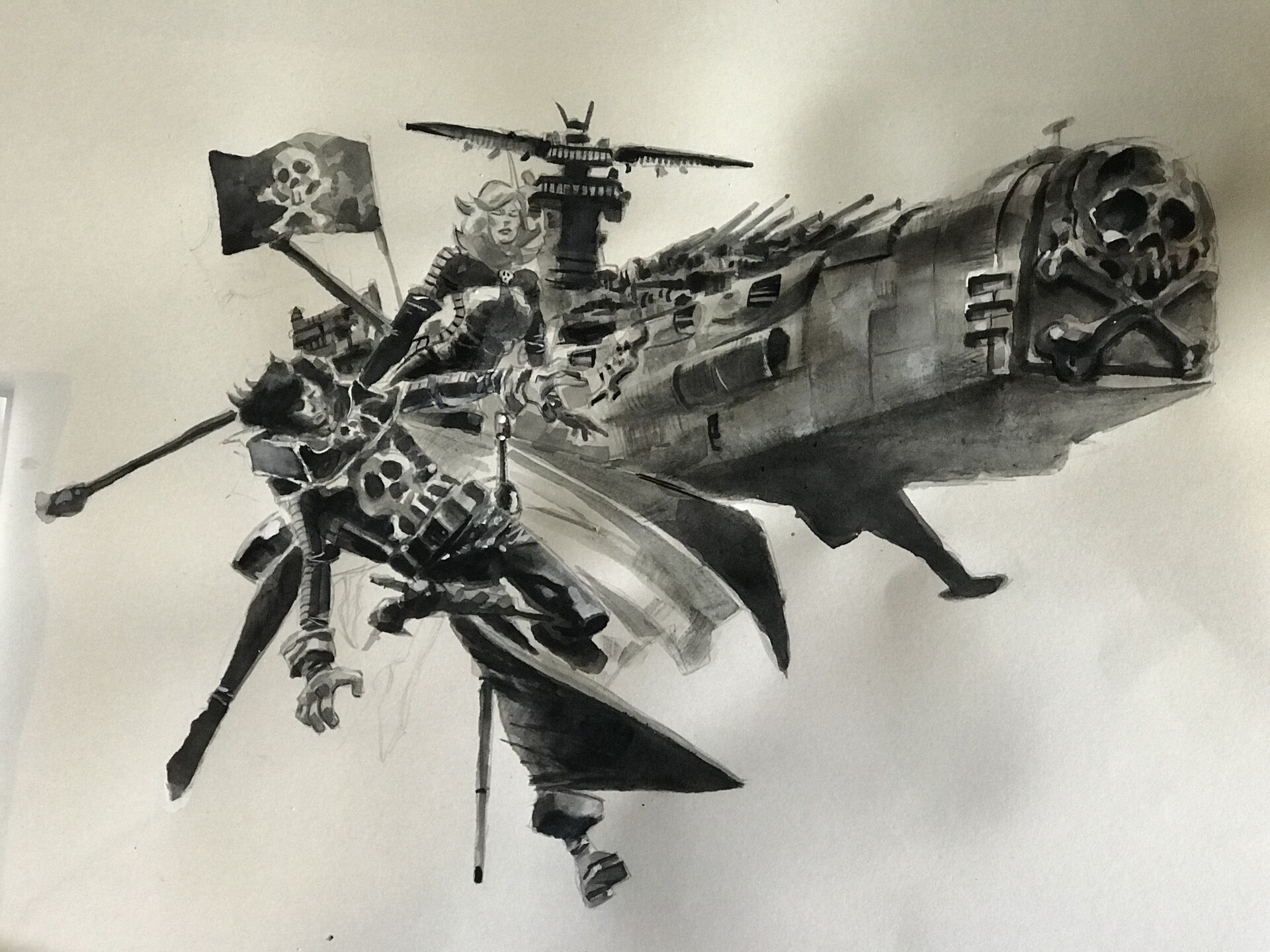 ArtStation - Captain Harlock