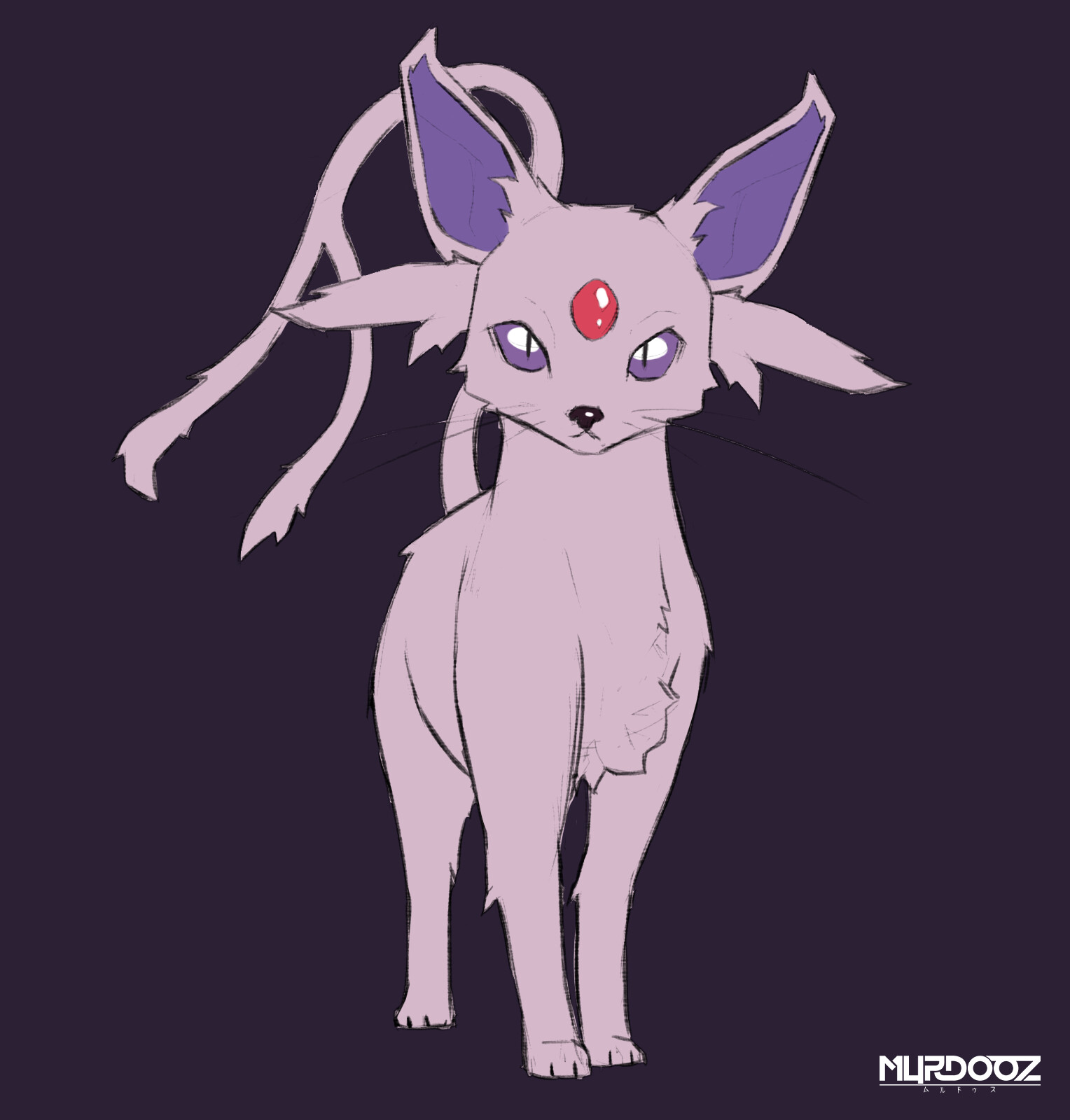 Espeon Sitting