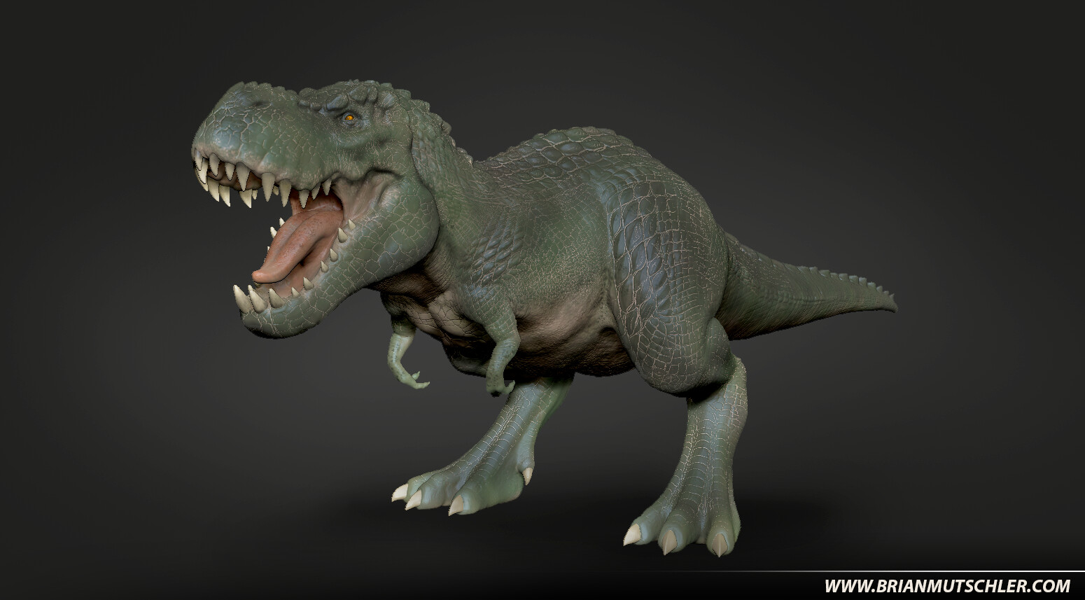 ArtStation - 3D T-Rex Project - Texture and Model