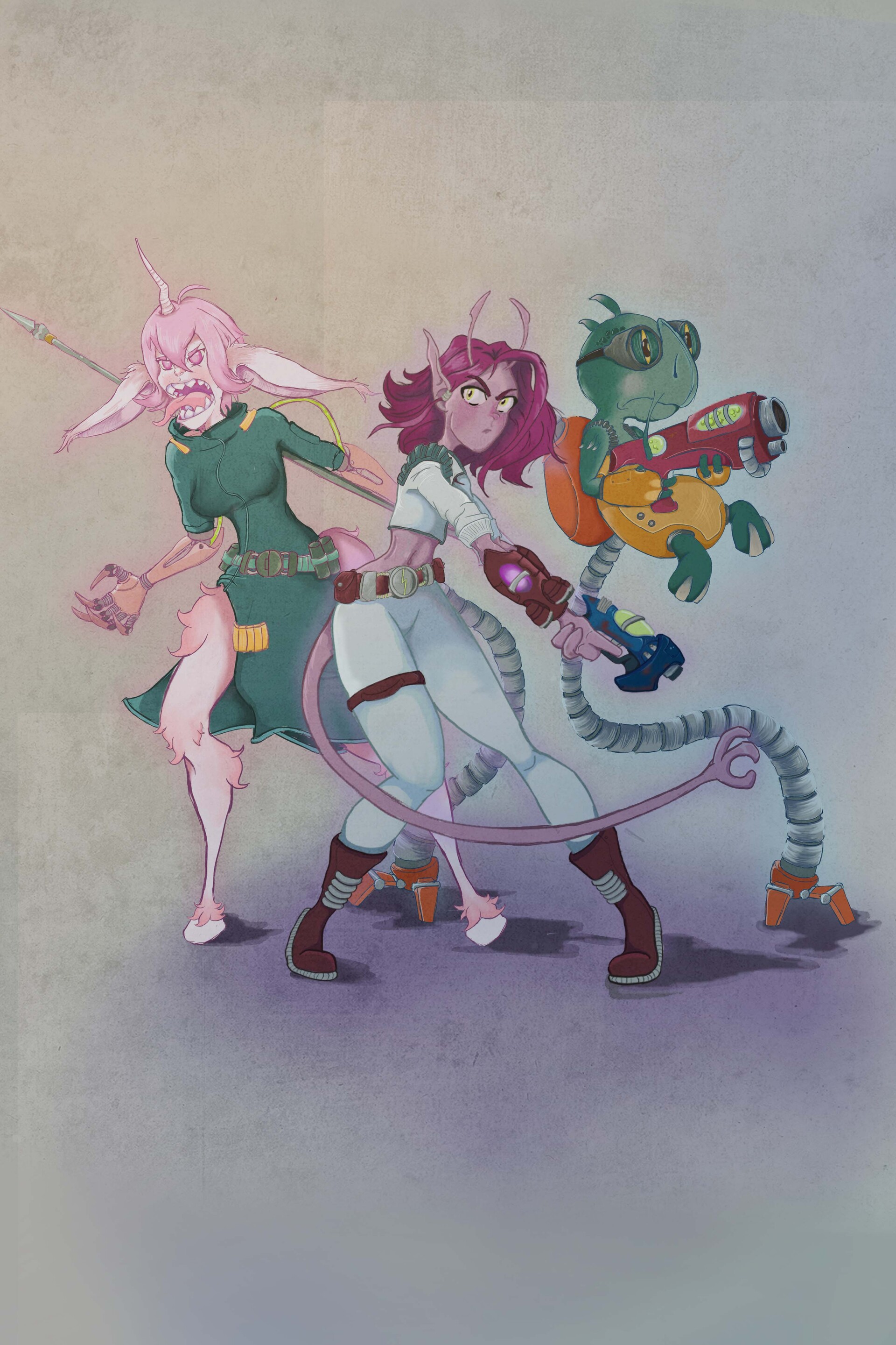 ArtStation - Galactic Trio