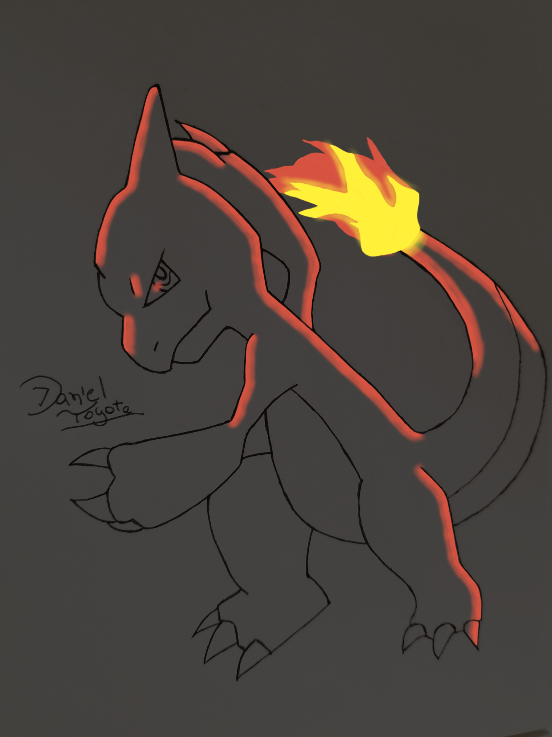 charmeleon drawing