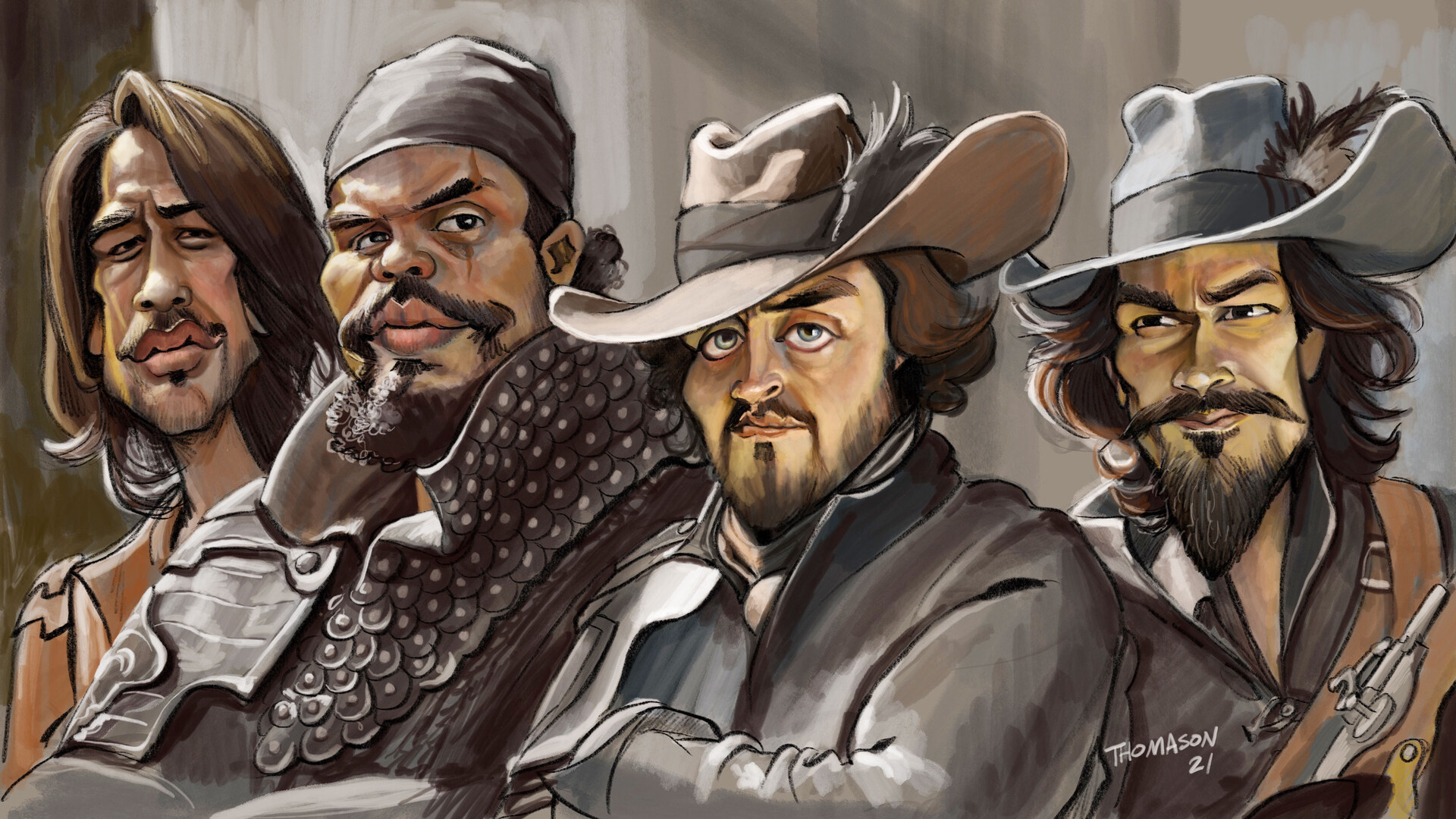 ArtStation - The Musketeers