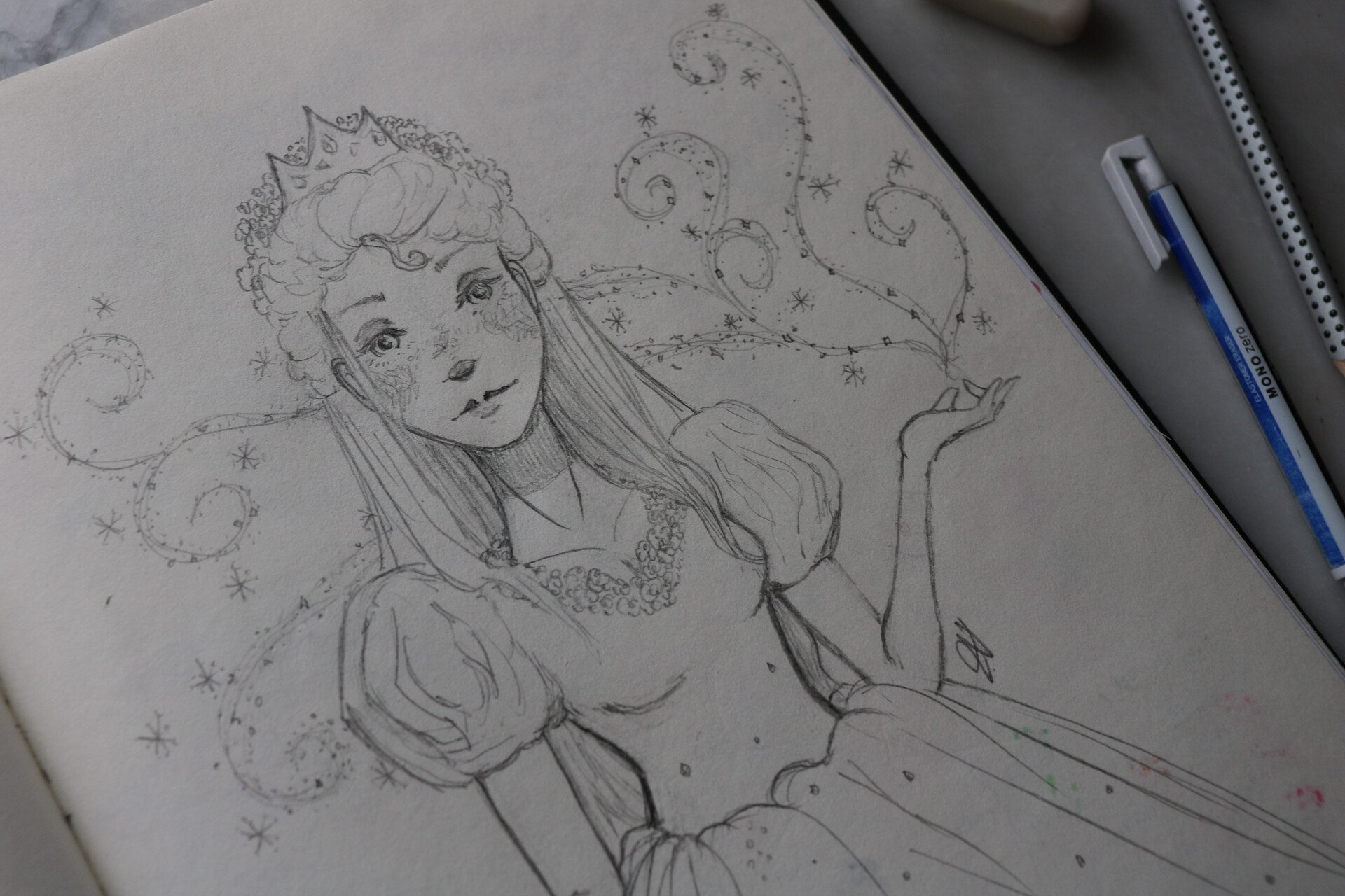 ArtStation - Snow queen (oc)