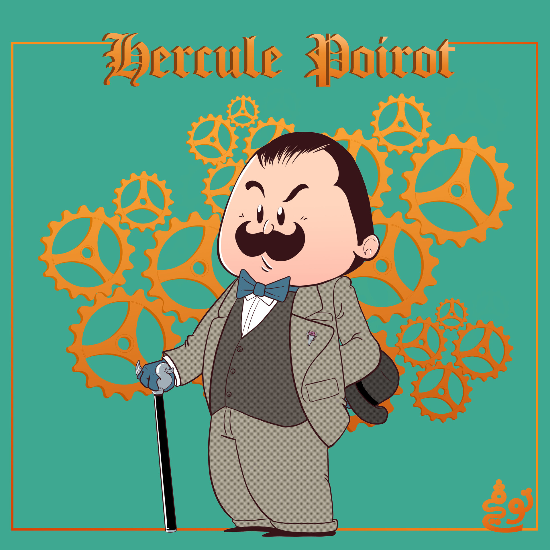 ArtStation - Hercule poirot