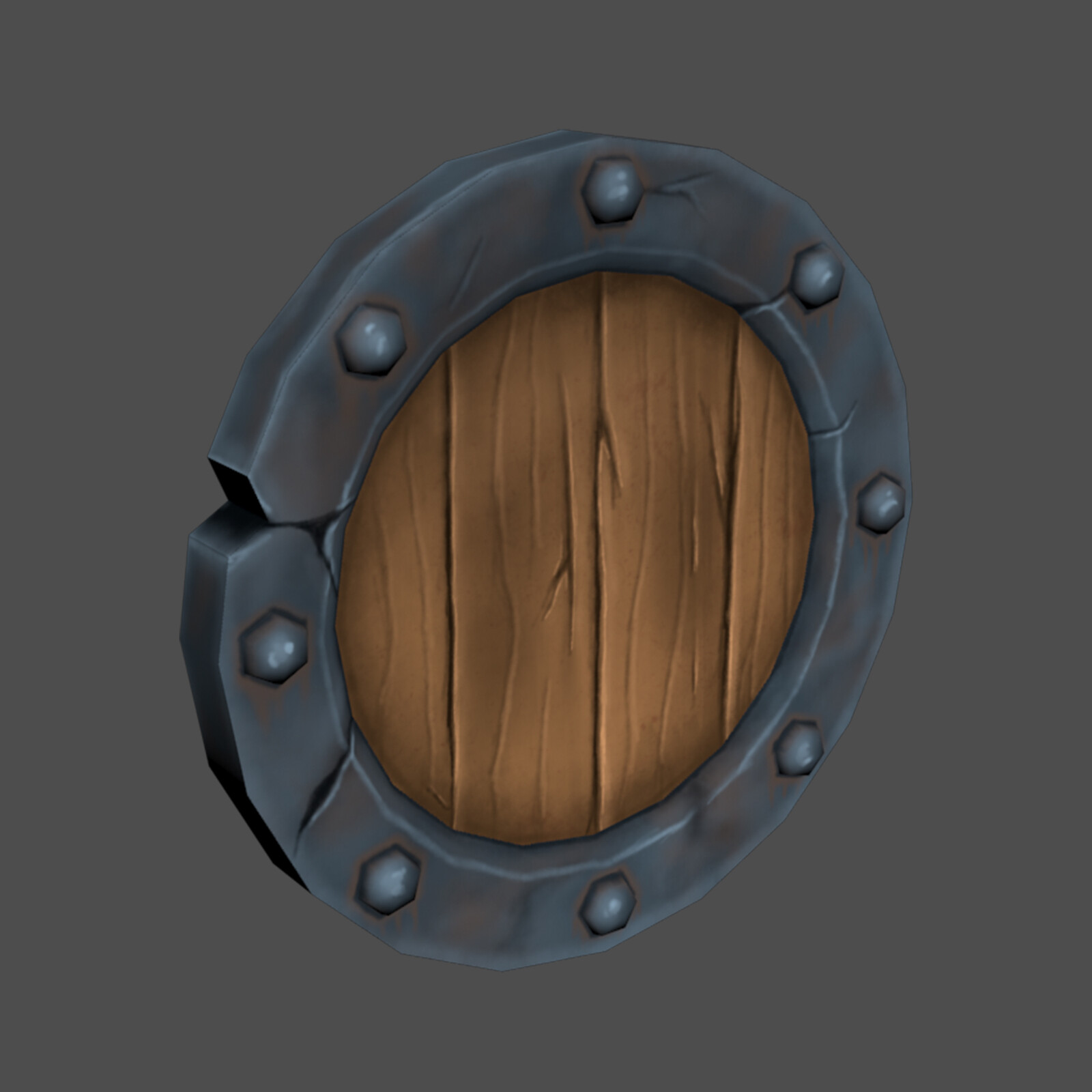 Kazuleth - Hand-Painted Shield