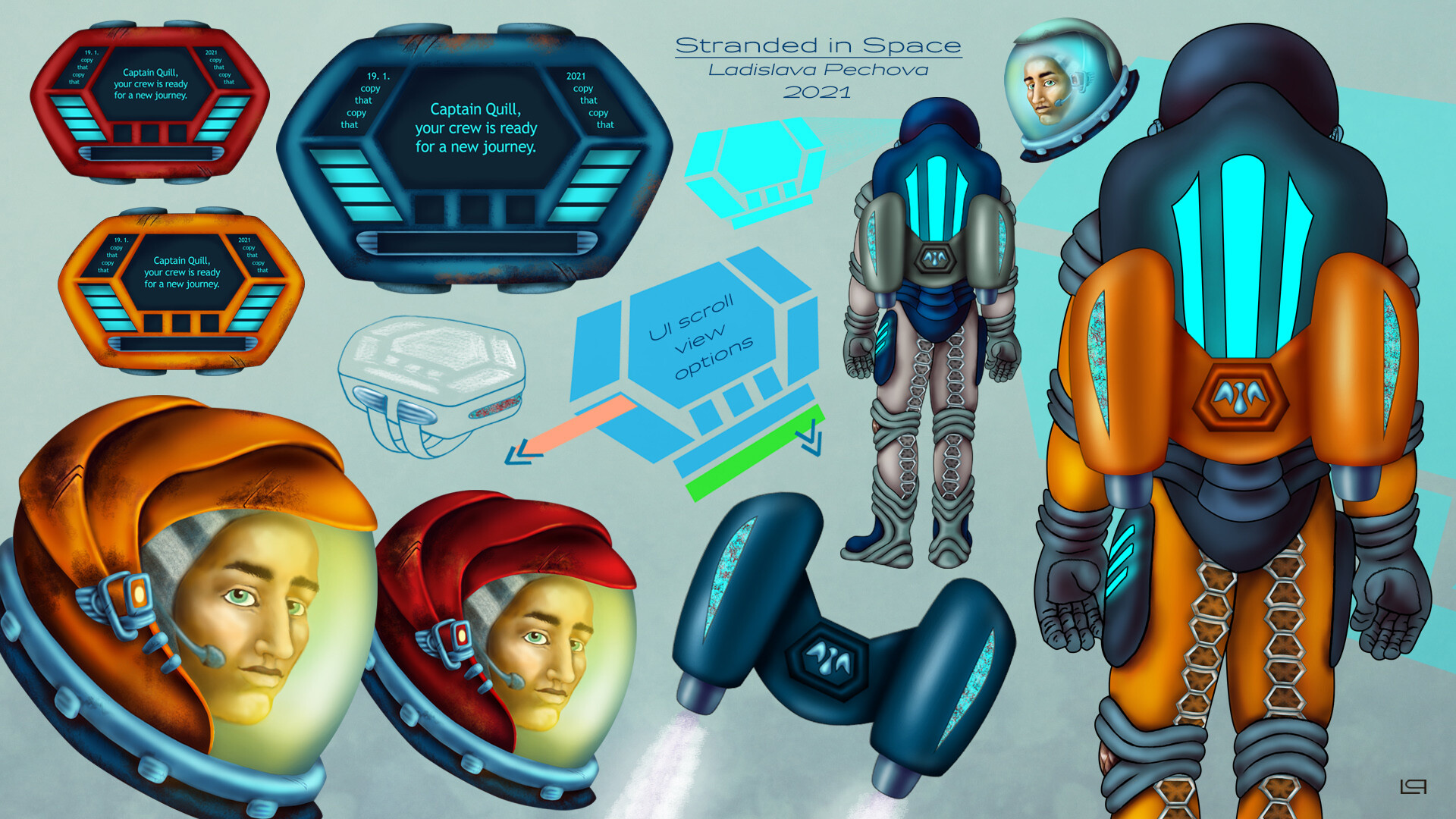 ArtStation - Stranded in Space