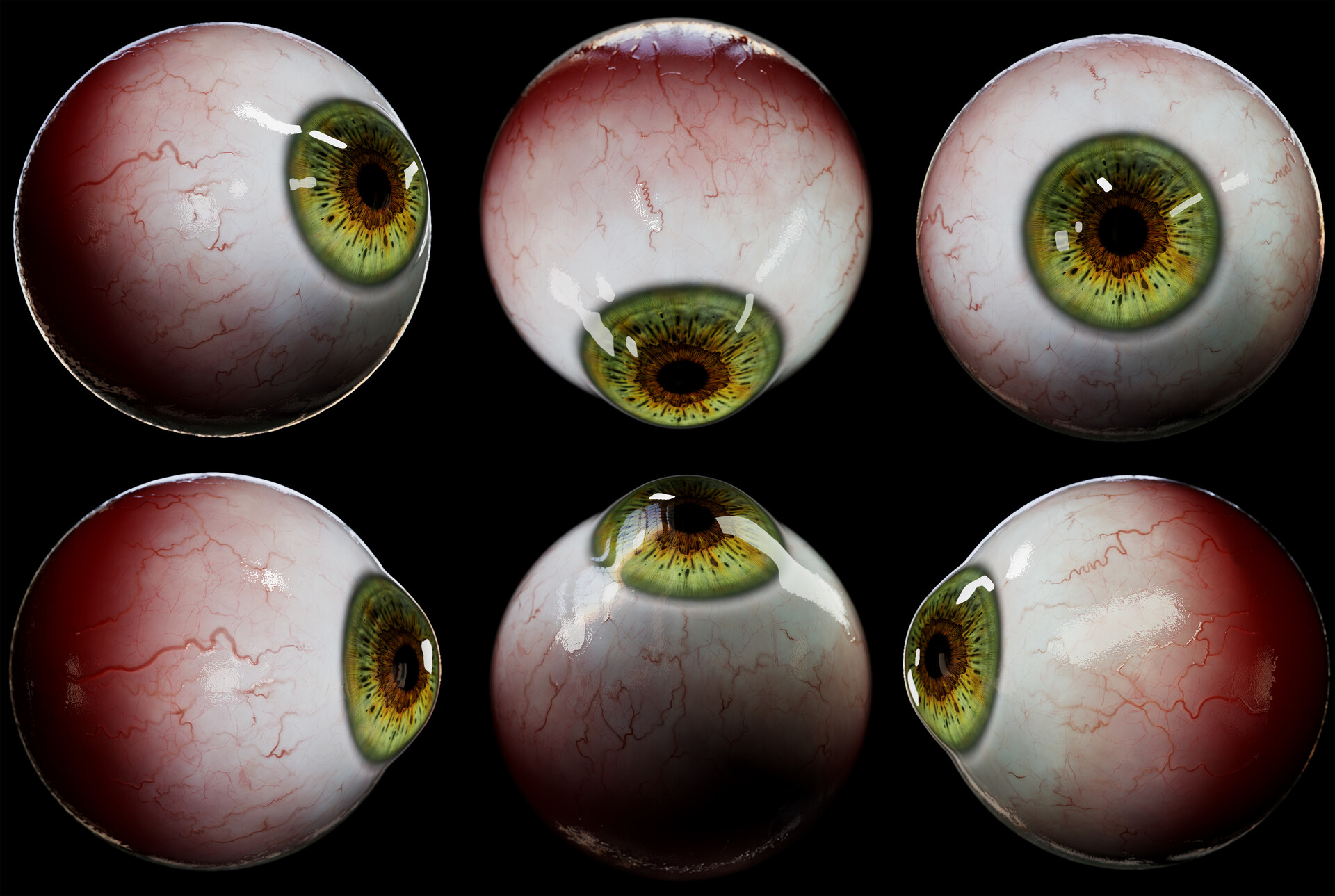 Jared Chavez - Tutorial: Creating Eyes From Scratch - (Realtime)