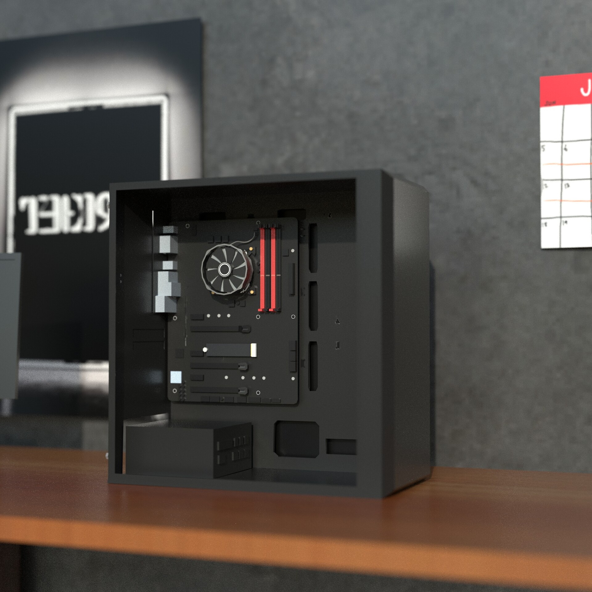 ArtStation - PC model