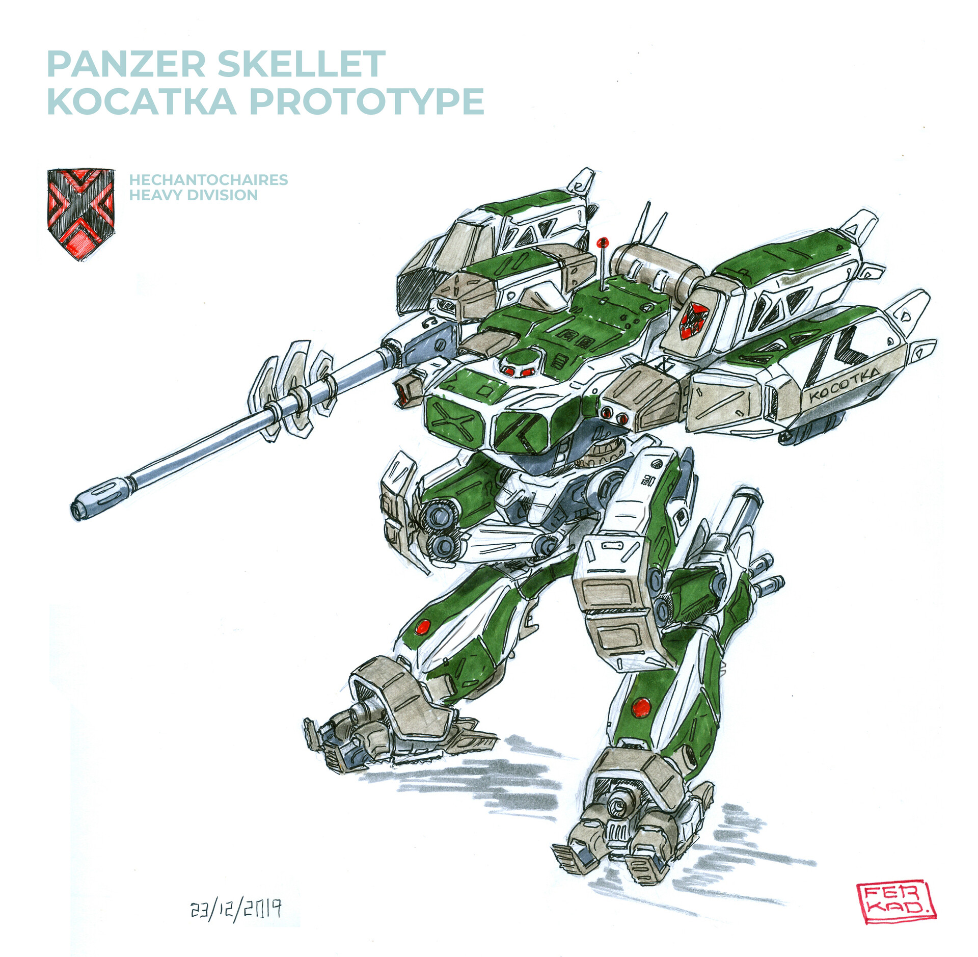 ArtStation - Walking Tanks