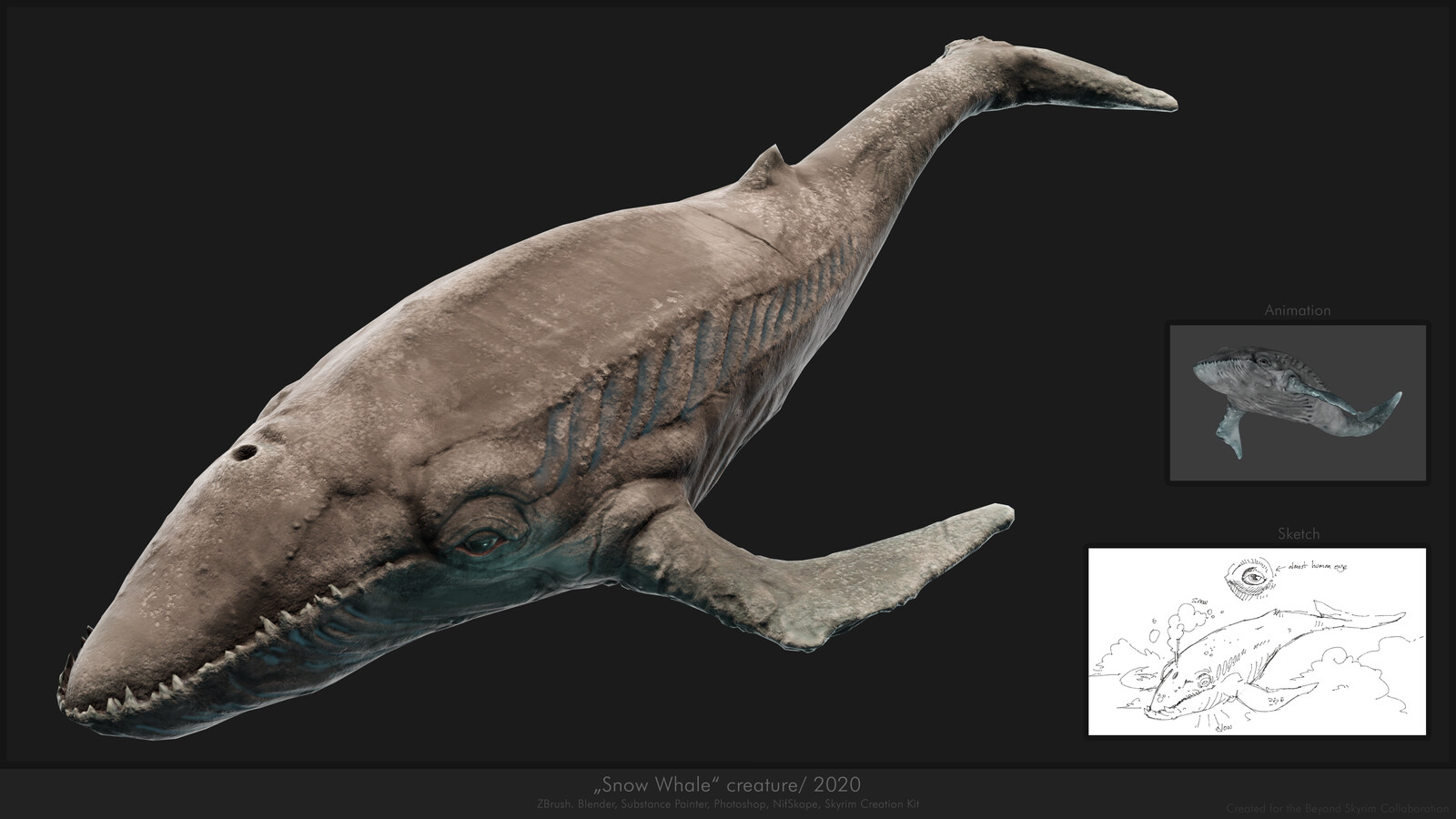 Mia Cain - Snow Whale - Beyond Skyrim: Morrowind