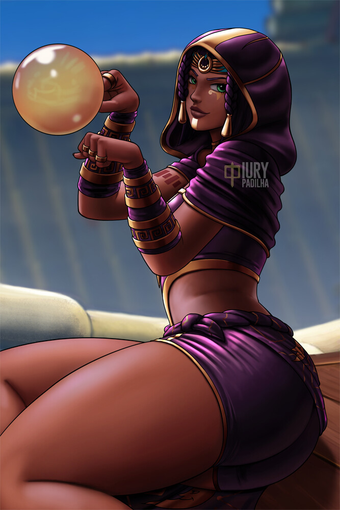 ArtStation - Commission SF V: Menat