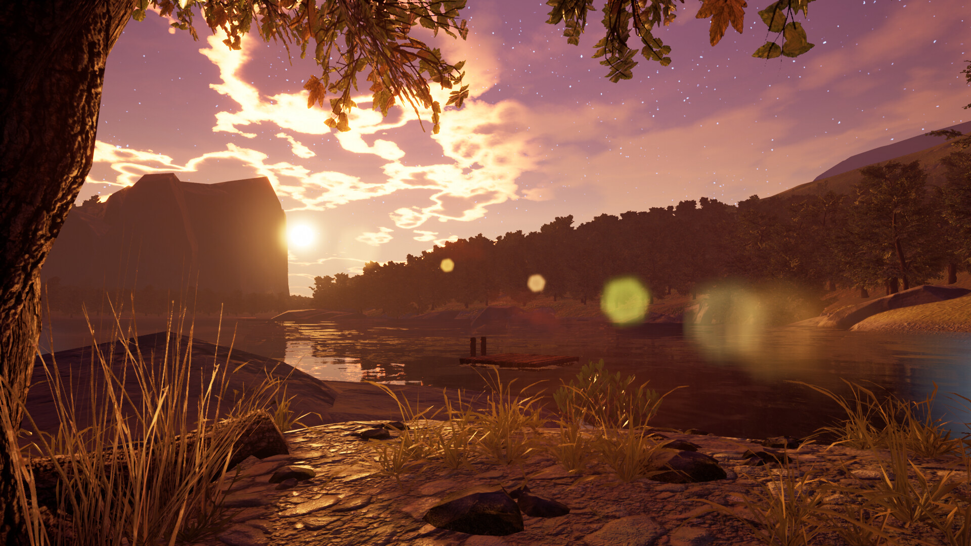 ArtStation - The Lake Scene