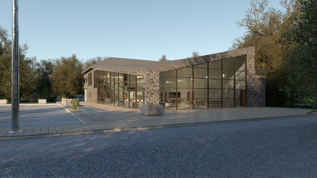 ArtStation - Community Center Render