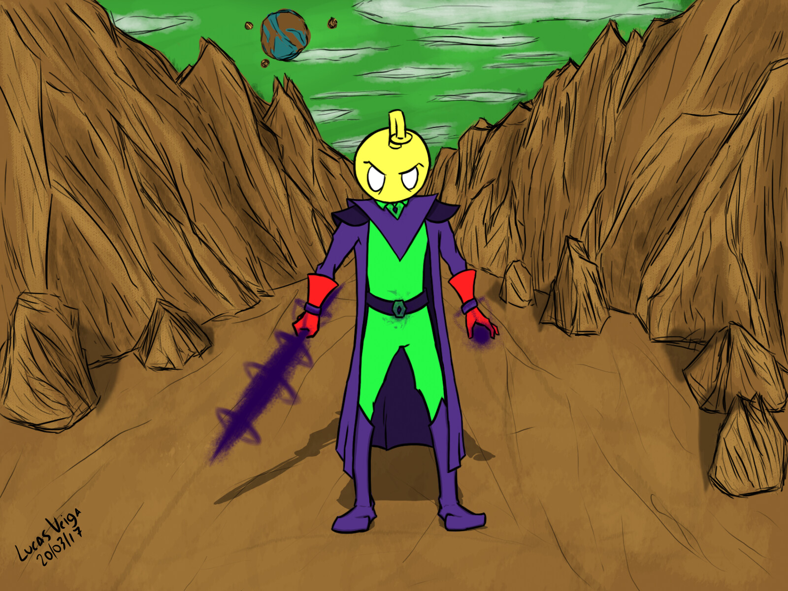 ArtStation - Galaxy Walker, 2017