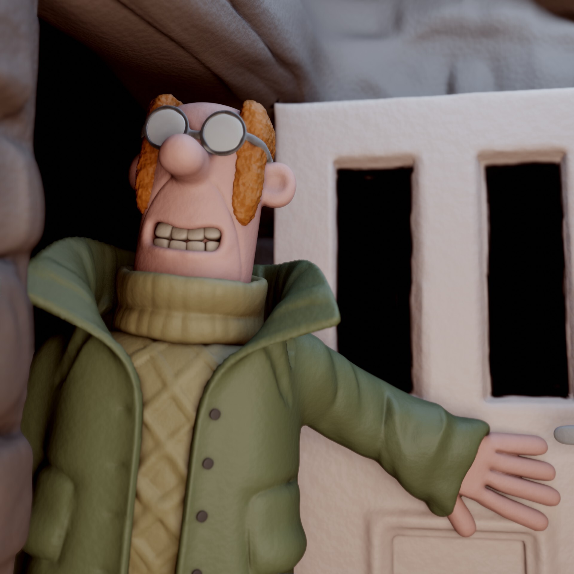 ArtStation - Shaun the Sheep Fanart - Weekly Speedsculpt #001