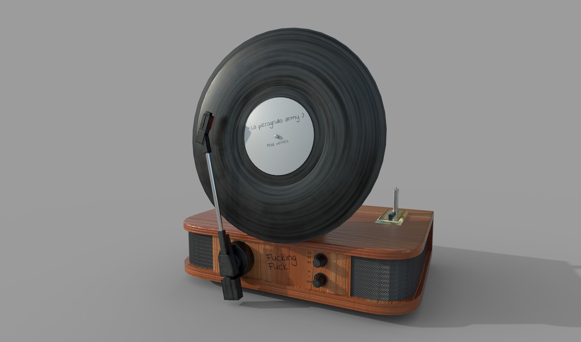 ArtStation - Record Player