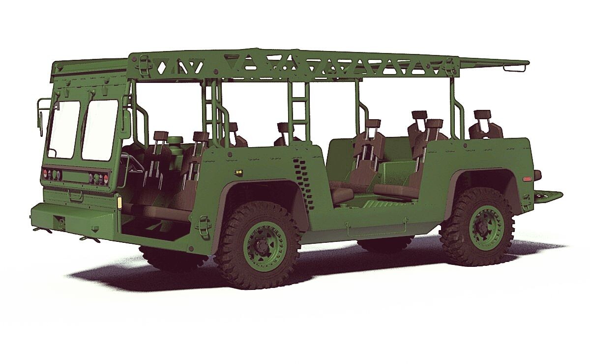 ArtStation - Modular Logistics Vehicle