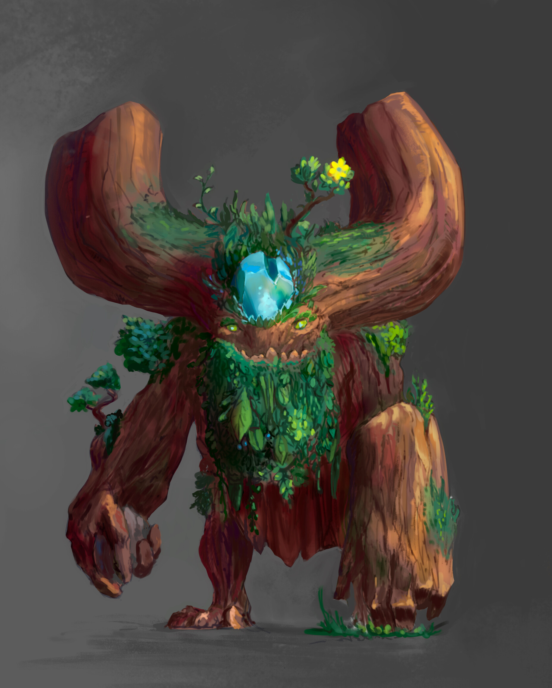 ArtStation - Forest troll