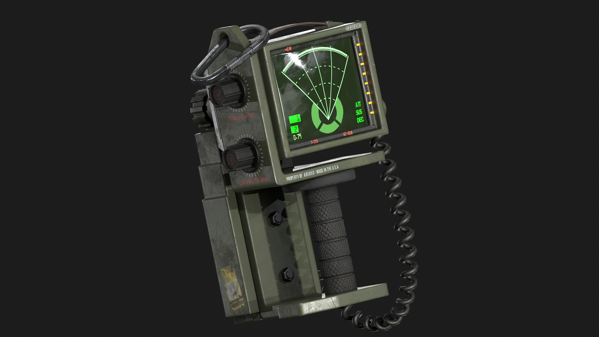 Tallin Hogan - Alien Isolation motion tracker