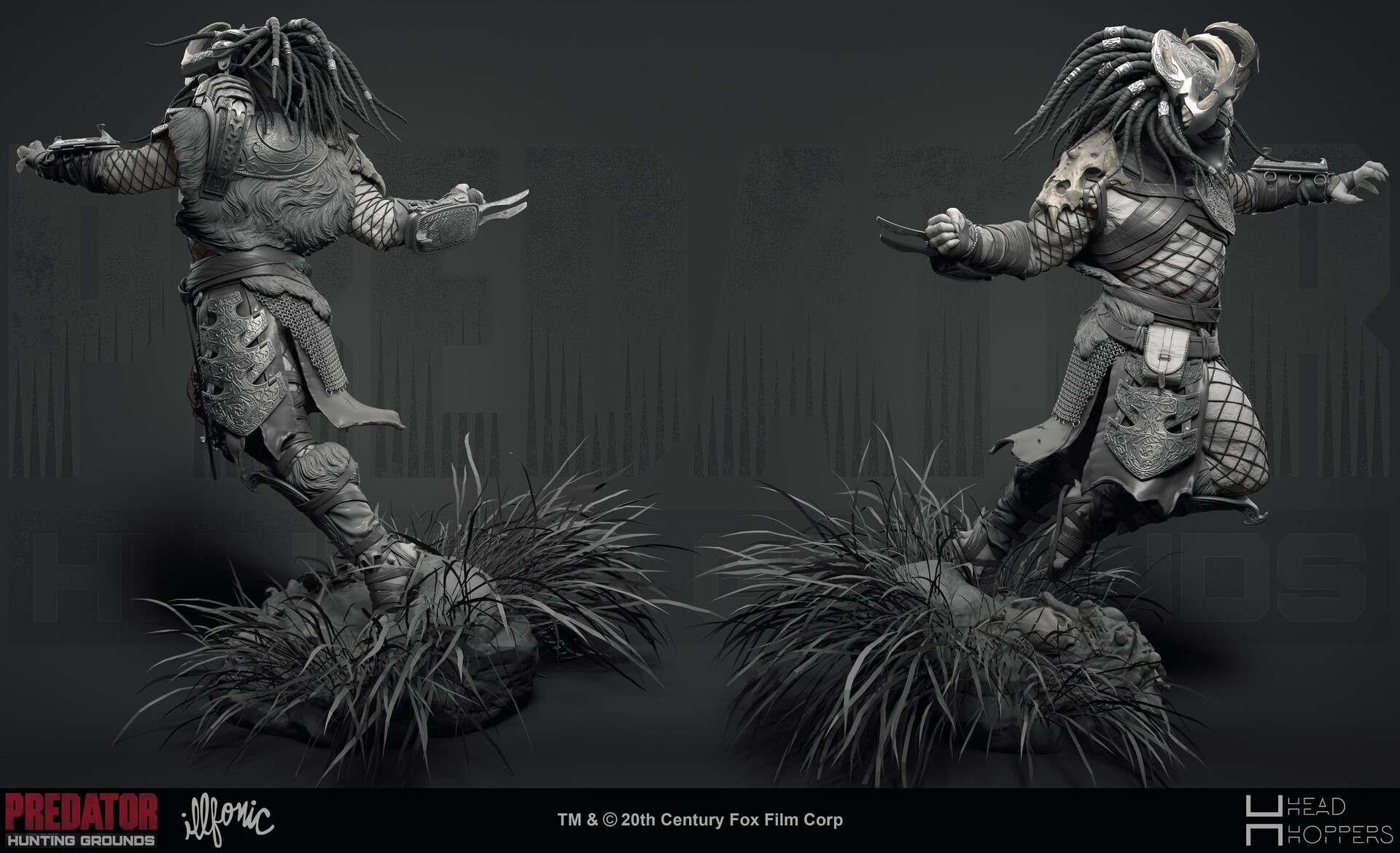 Head Hoppers Studios - Viking Predator (Predator: Hunting Grounds)