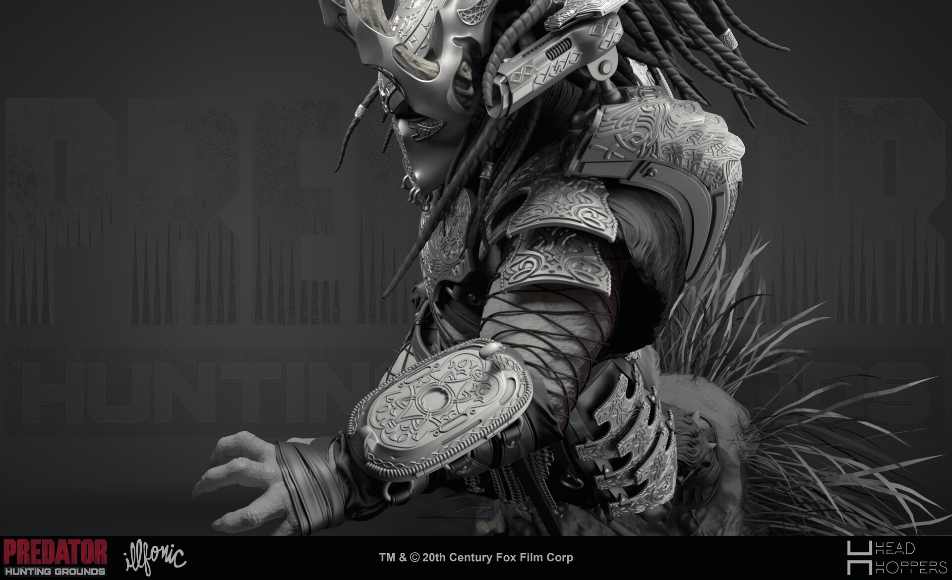 Head Hoppers Studios - Viking Predator (Predator: Hunting Grounds)