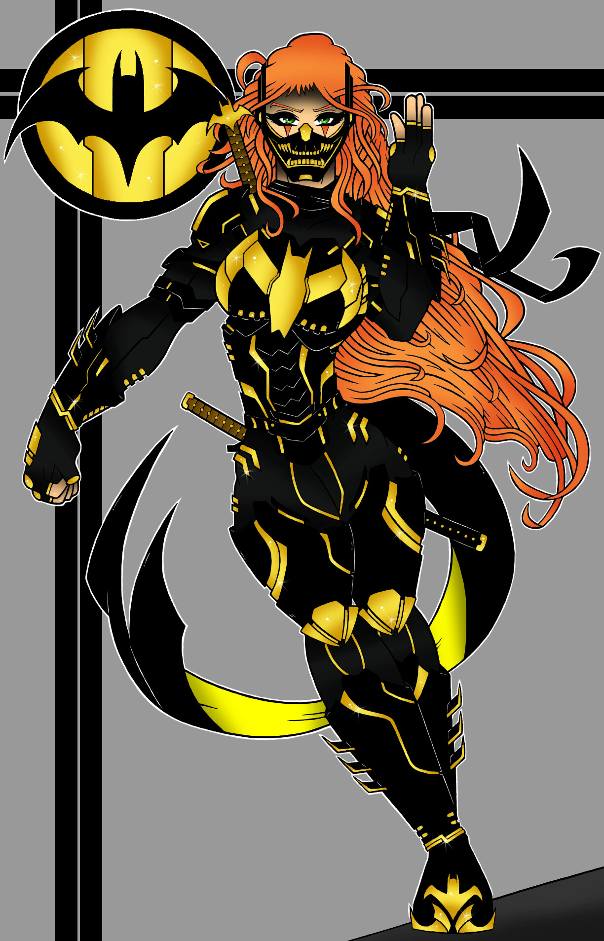 ArtStation - Batgirl Ninja Fanart