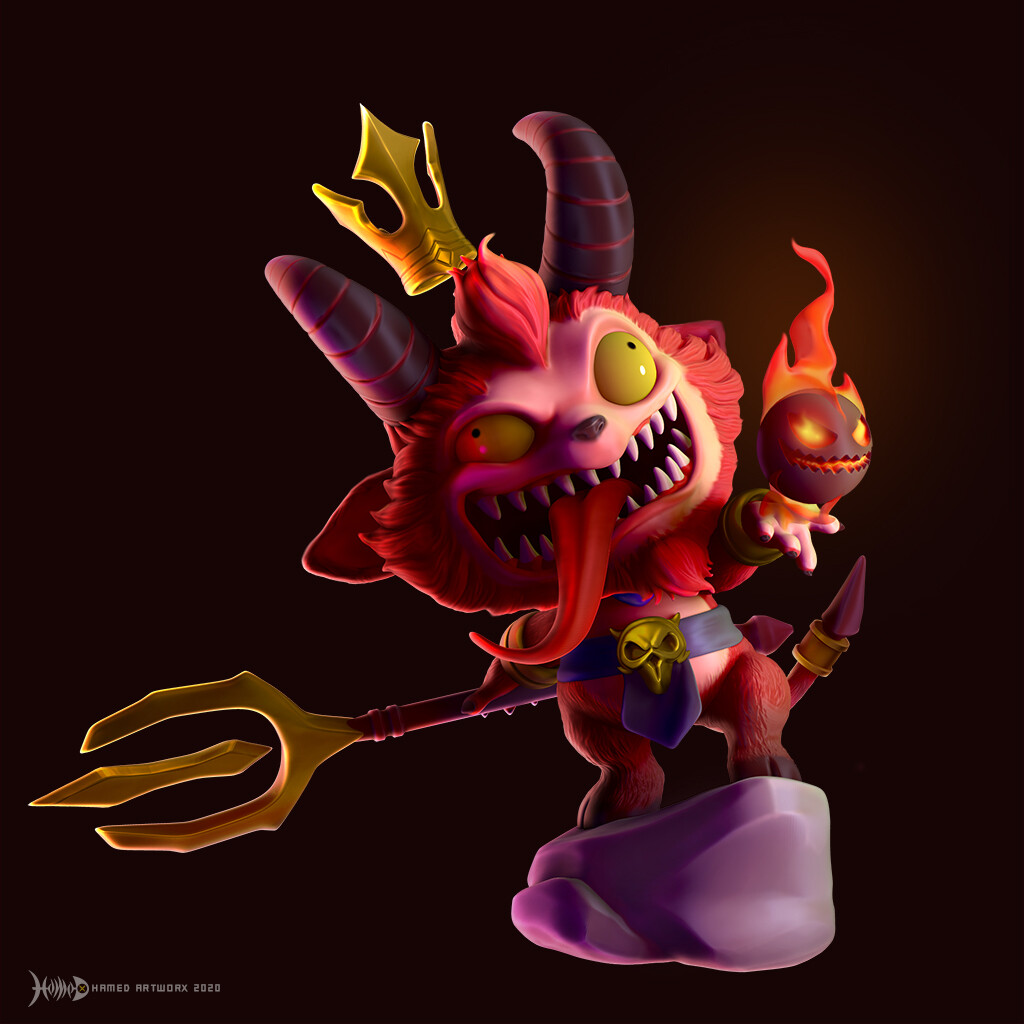 ArtStation - Devil Teemo